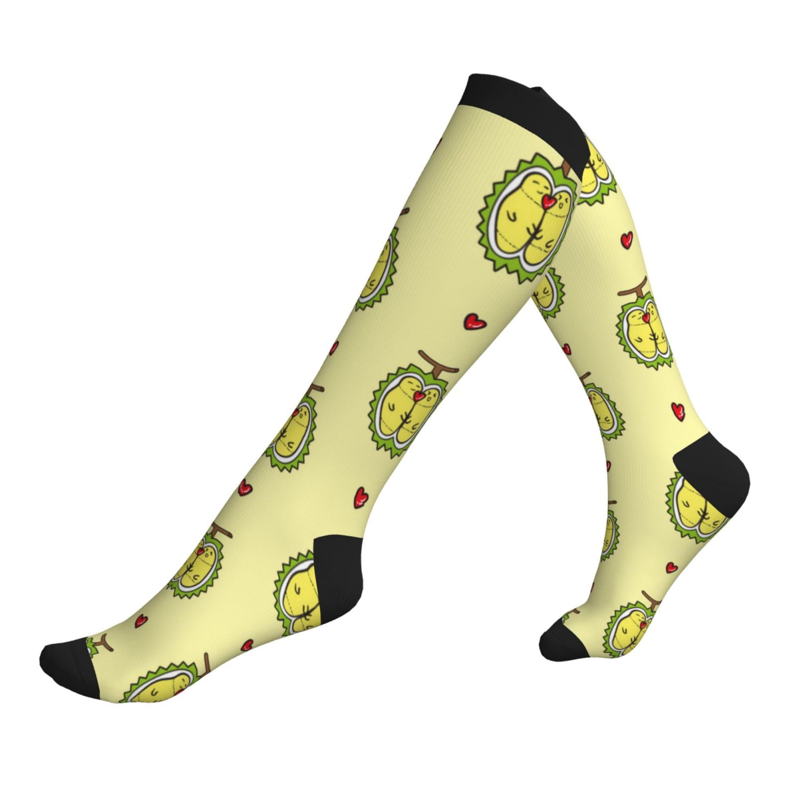 Compression Socks For Women And Men - Cute Durian Love Compression ...