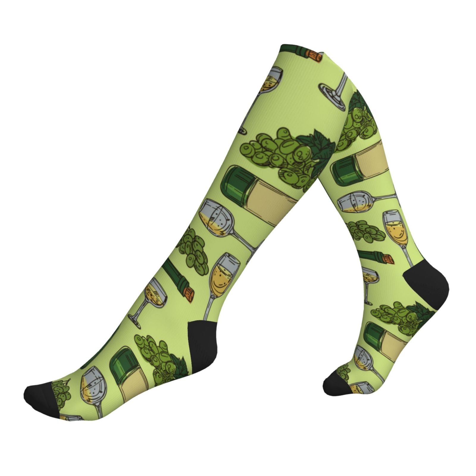 Compression Socks For Women And Men - Cute Grape Juice Compression ...