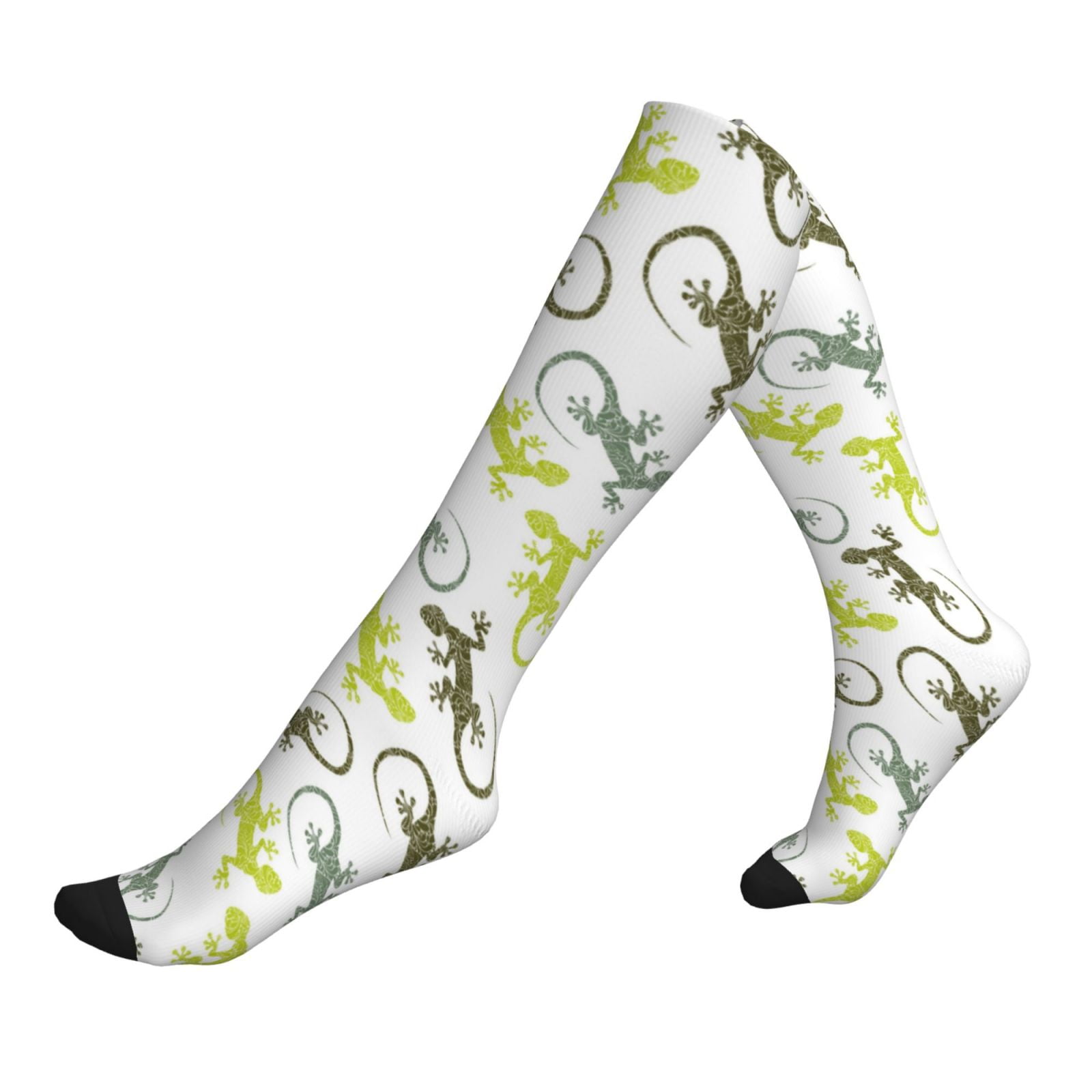 Compression Socks For Women And Men - Cute Lizard Gecko_A Compression ...