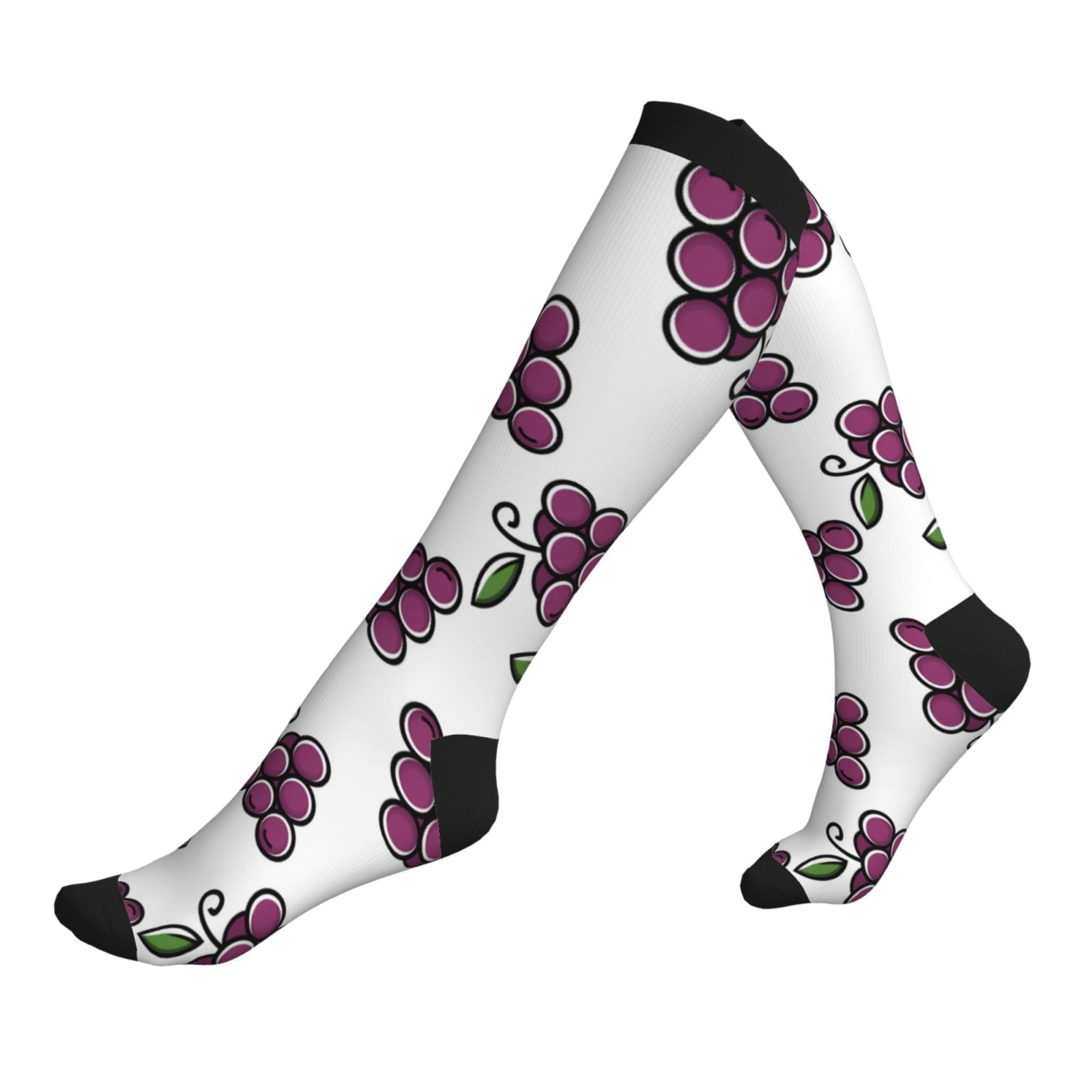 Compression Socks For Women And Men - Cute Sweet Sour Grape Compression ...