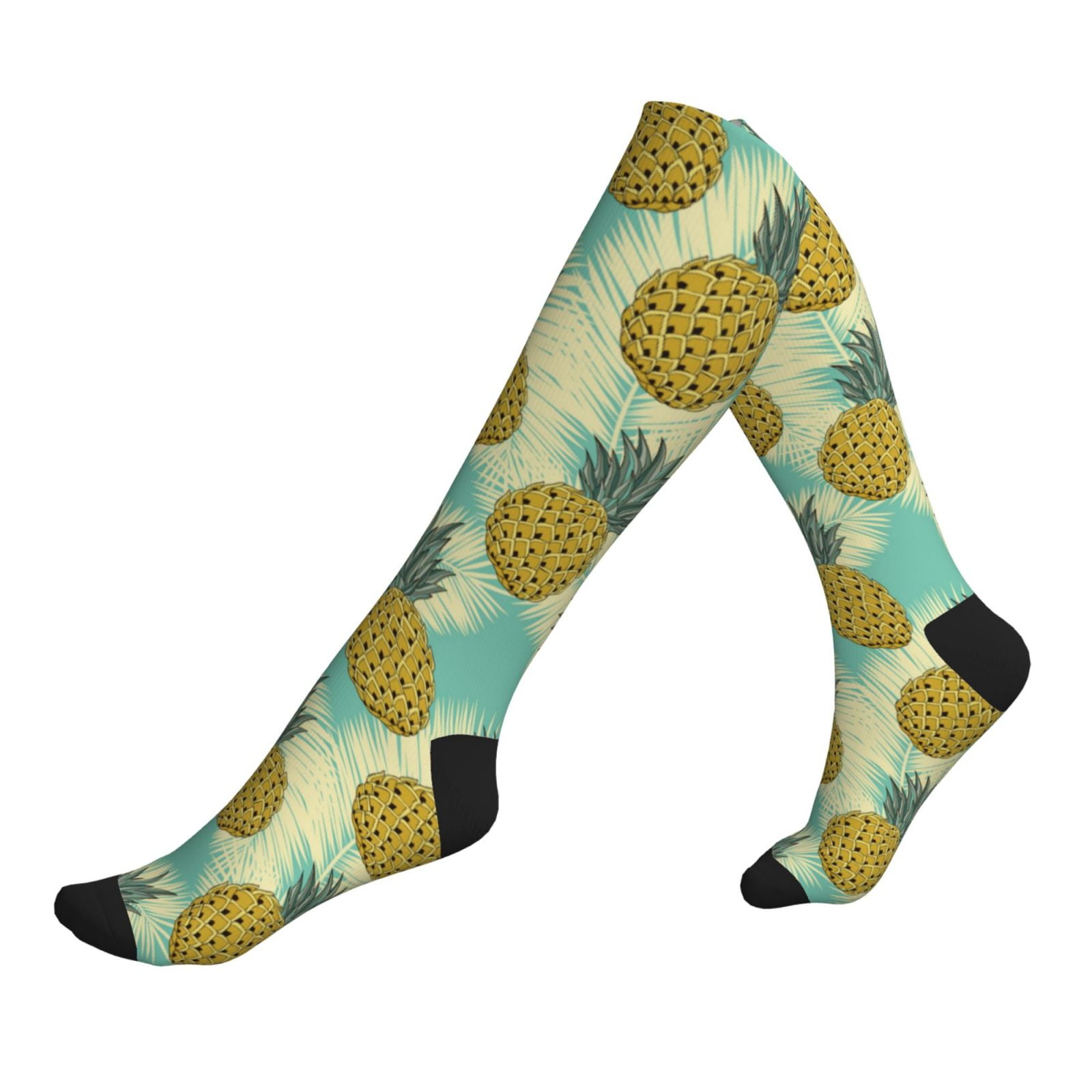 Compression Socks For Women And Men - Cute Vintage Pineapple ...
