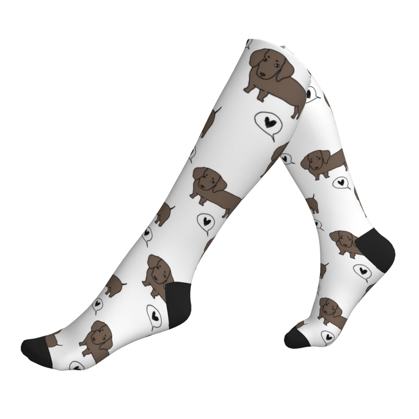 Compression Socks For Women And Men - Dachshund Dog Puppy No.1056 ...