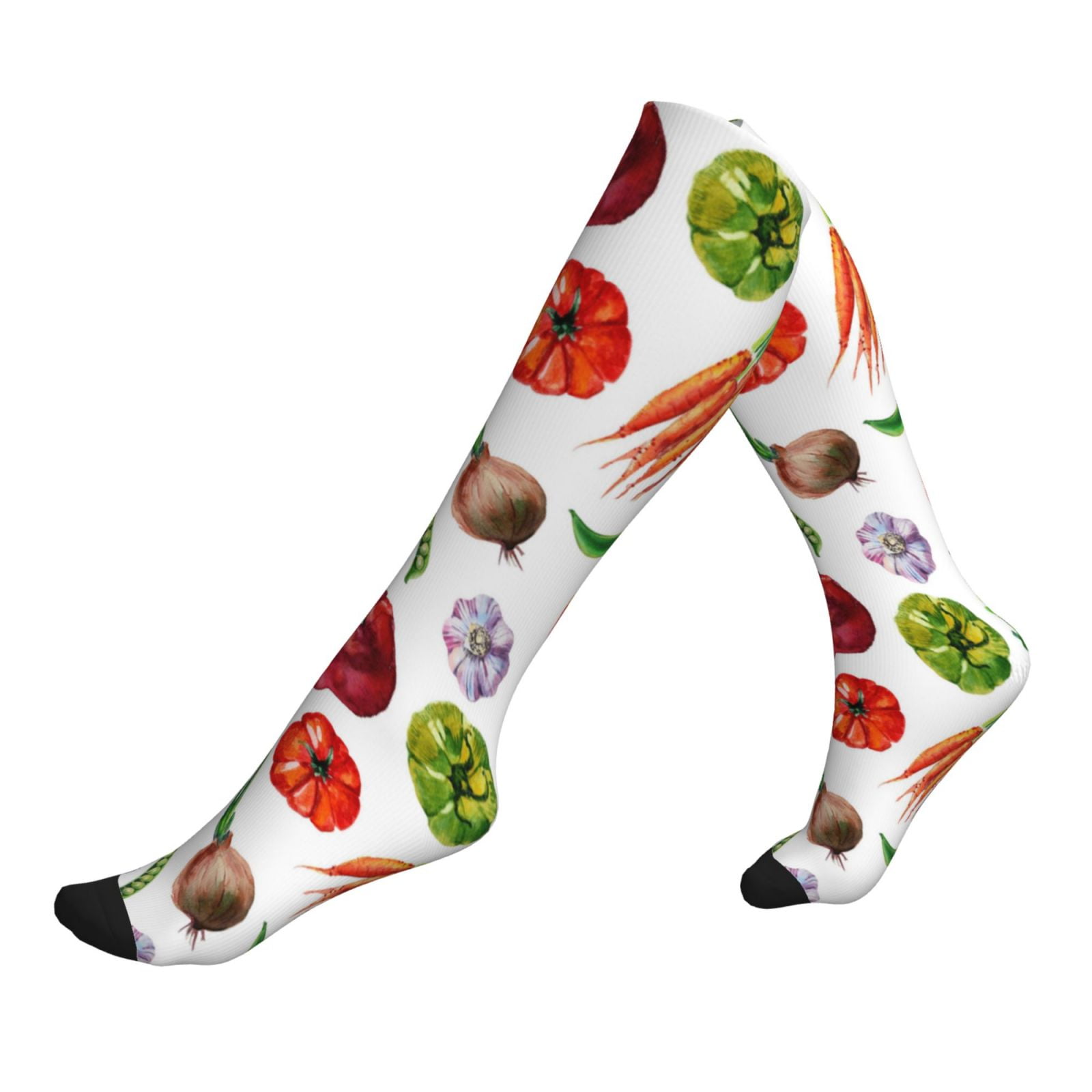 Compression Socks For Women And Men - Eggplant Vegetable Compression ...