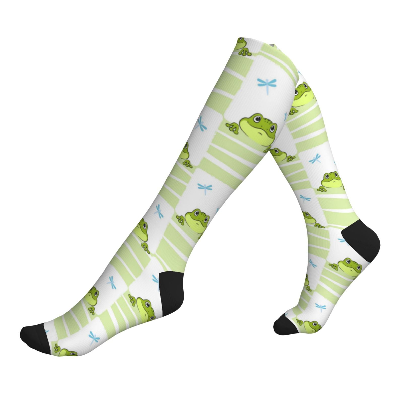 Compression Socks For Women And Men - Frogs And Dragonflies Compression ...