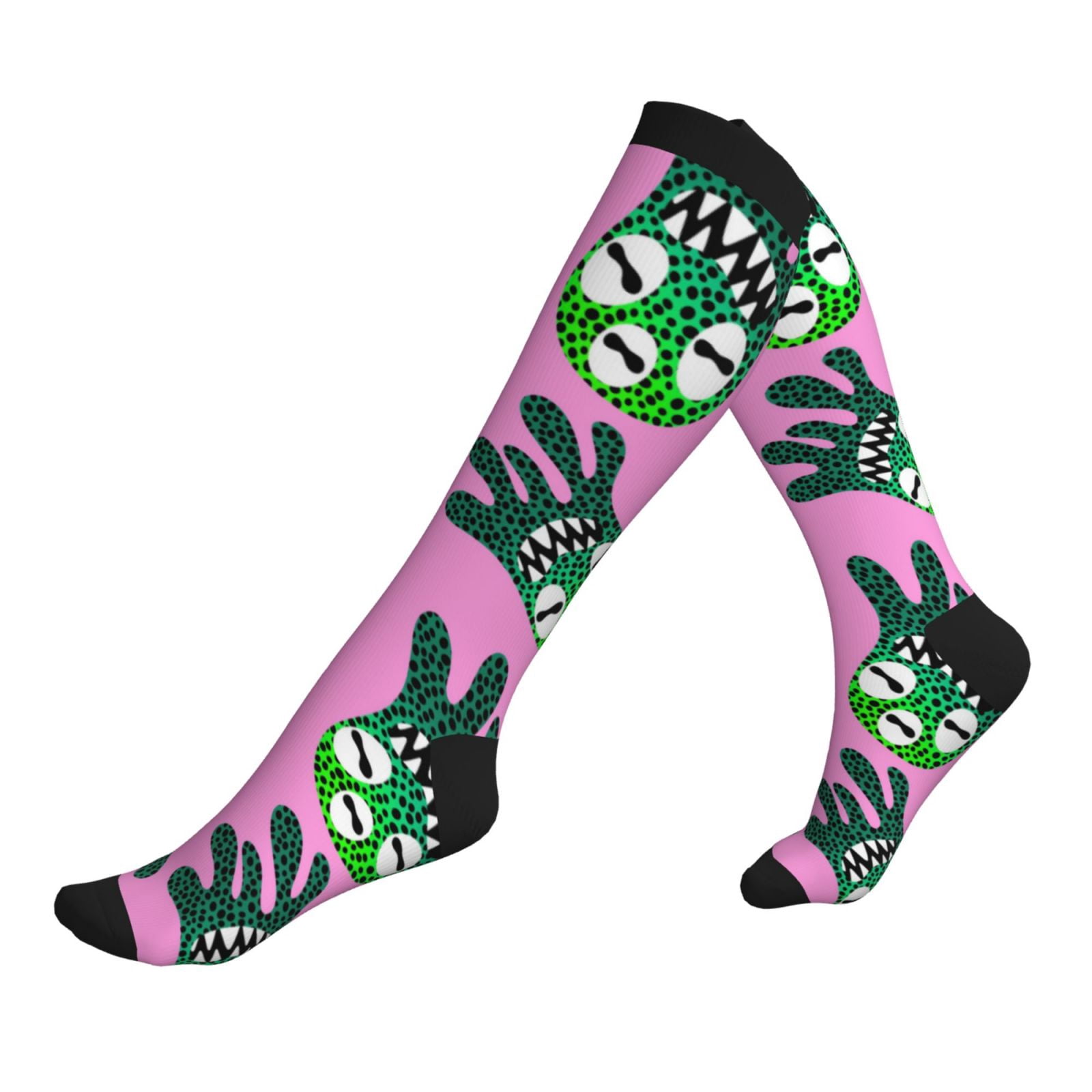 Compression Socks For Women And Men - Funny Cartoon Red Compression ...