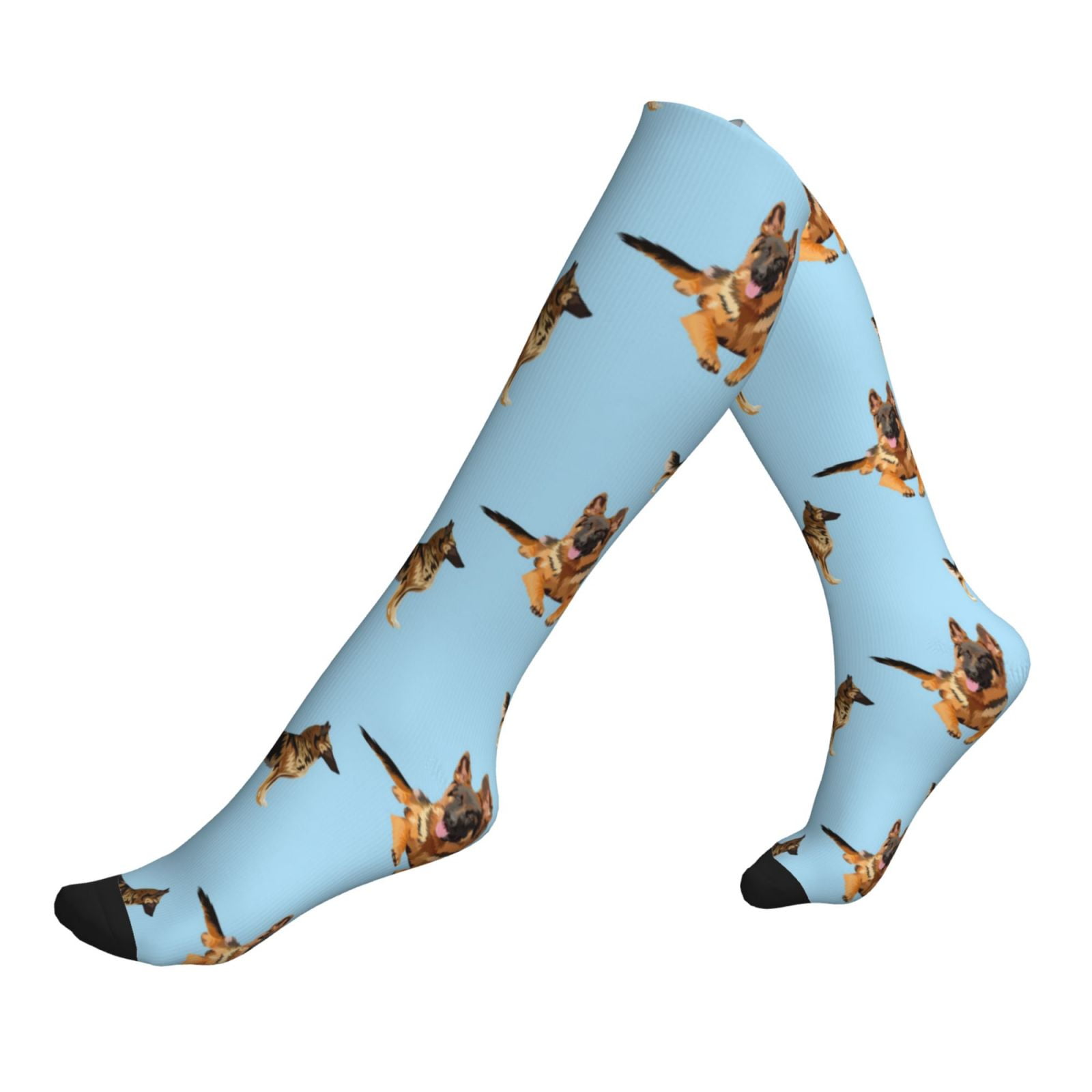 Compression Socks For Women And Men - German Shepherd Dog Blue ...