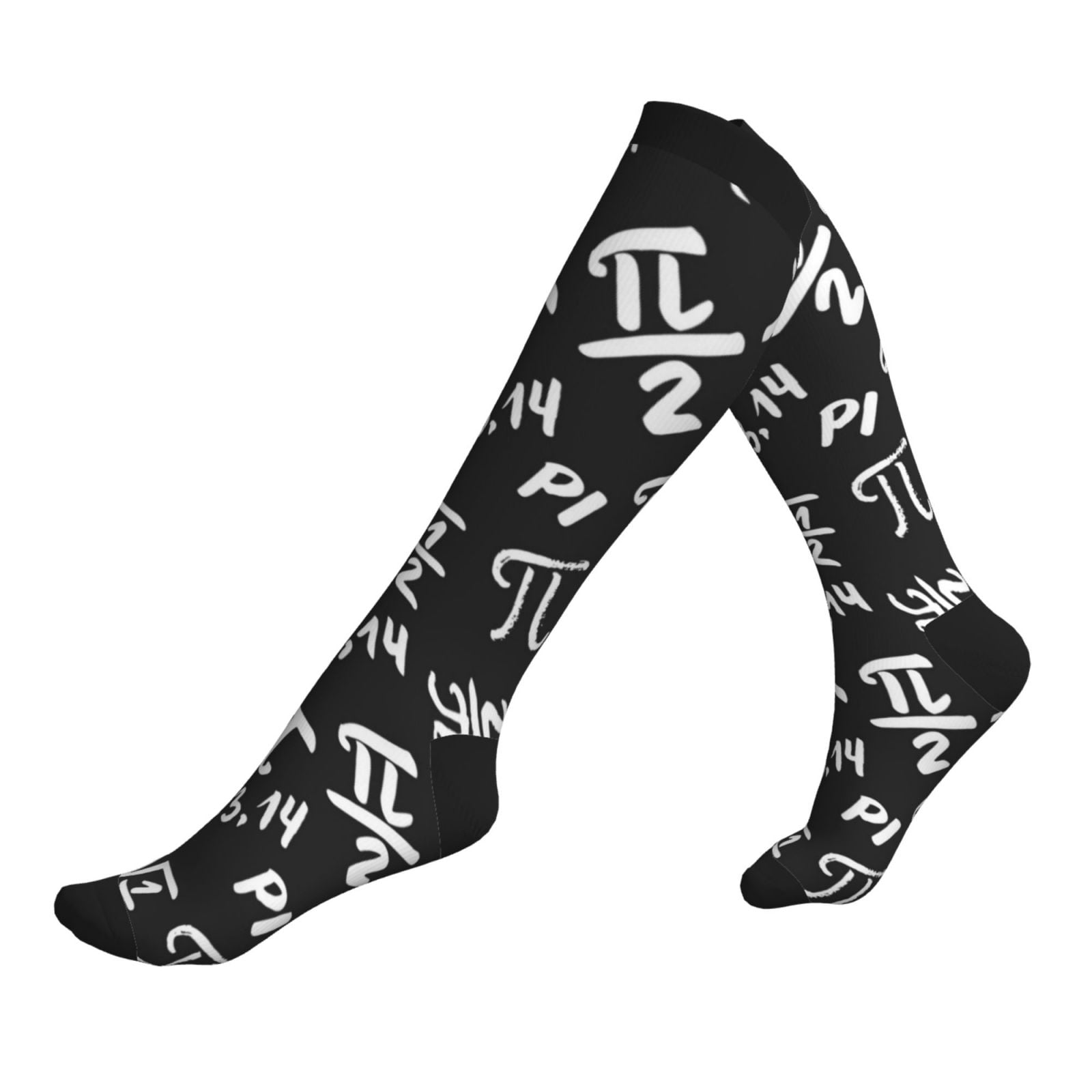 Compression Socks For Women And Men - Hilarious Math Symbol Print ...