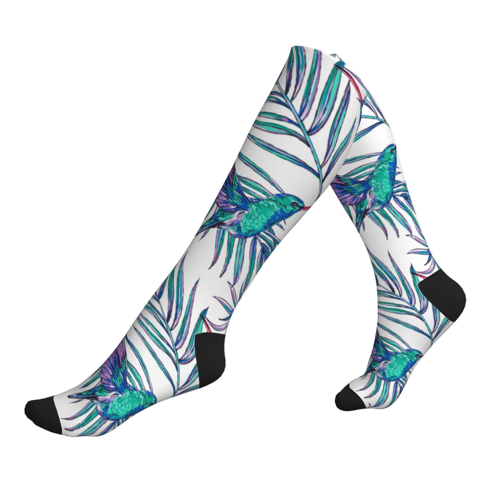 Compression Socks For Women And Men - Hummingbird Leaf Compression ...