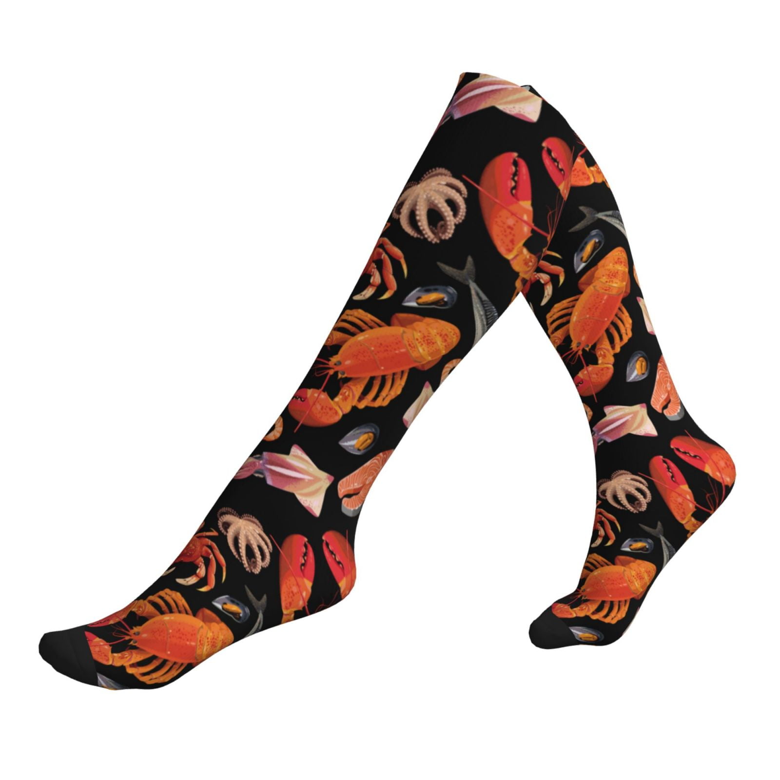 Compression Socks For Women And Men - Lobster Squid Crab Compression ...