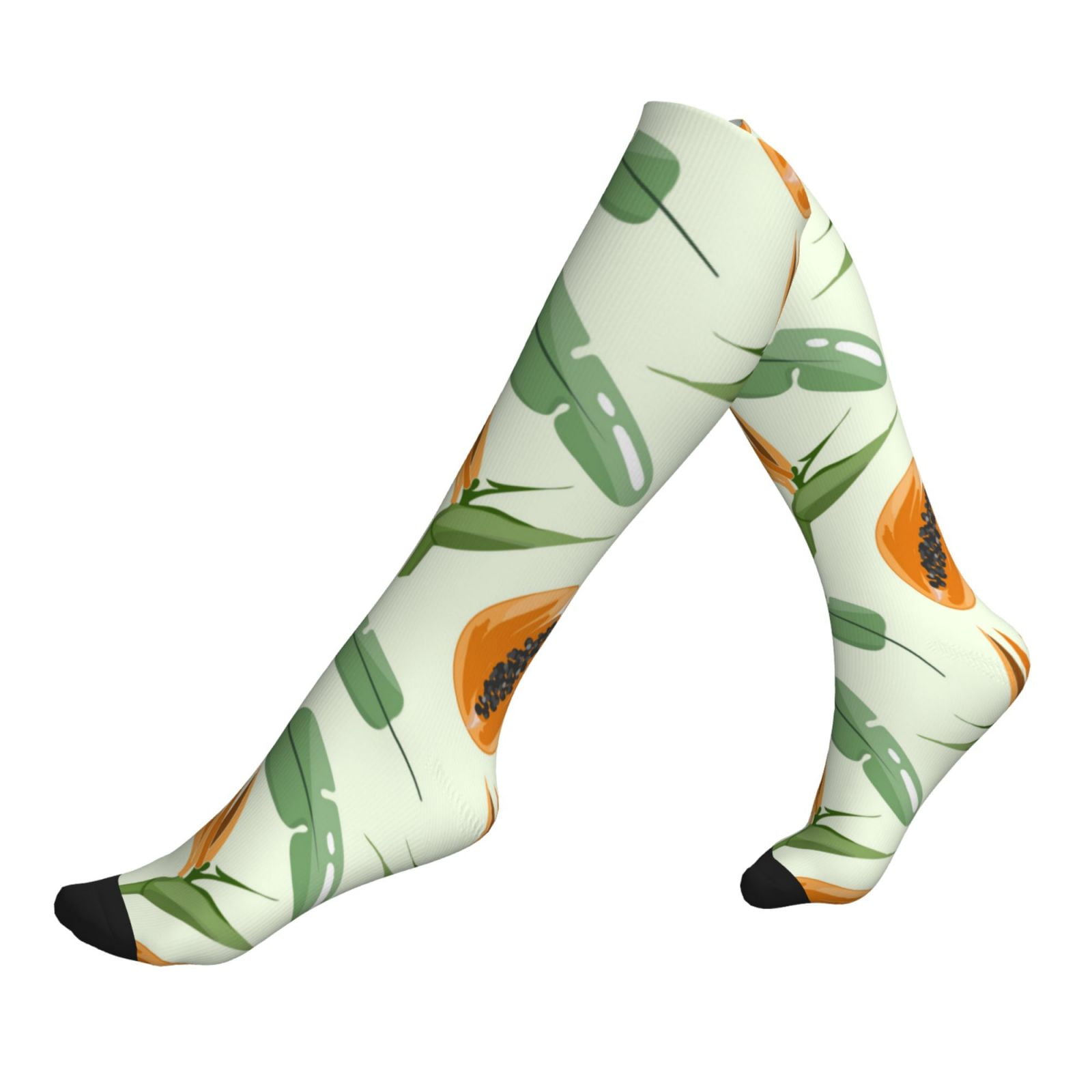 Compression Socks For Women And Men - Papaya Leaf Compression Socks ...