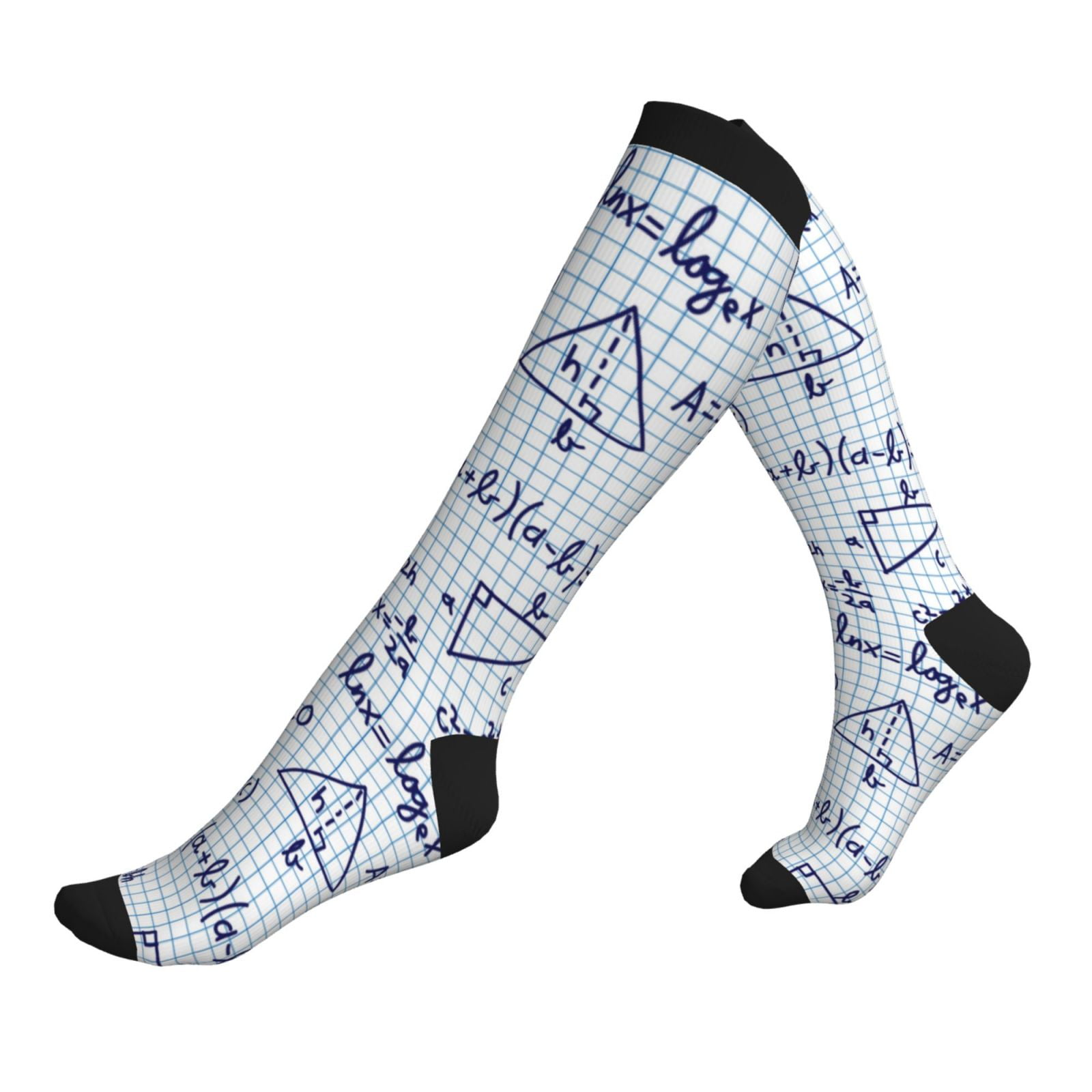 Compression Socks For Women And Men - Tasteful Math Equation Compression Socks Circulation For ...
