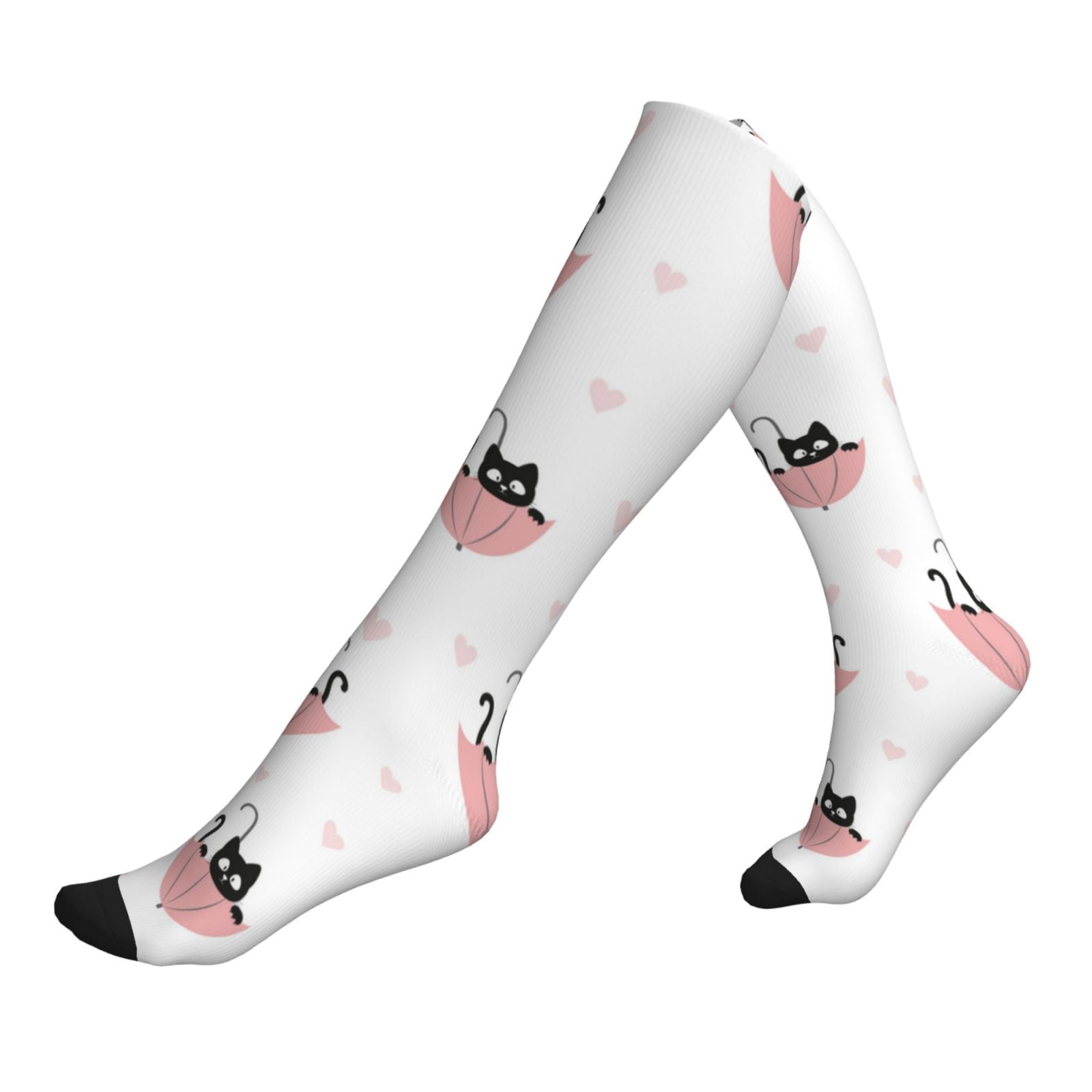 Compression Socks For Women And Men - Umbrella Cat Compression Socks ...