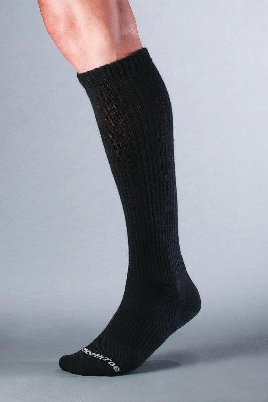 Compression Socks - KneeHigh, Black, Medium by SmoothToe - Walmart.com