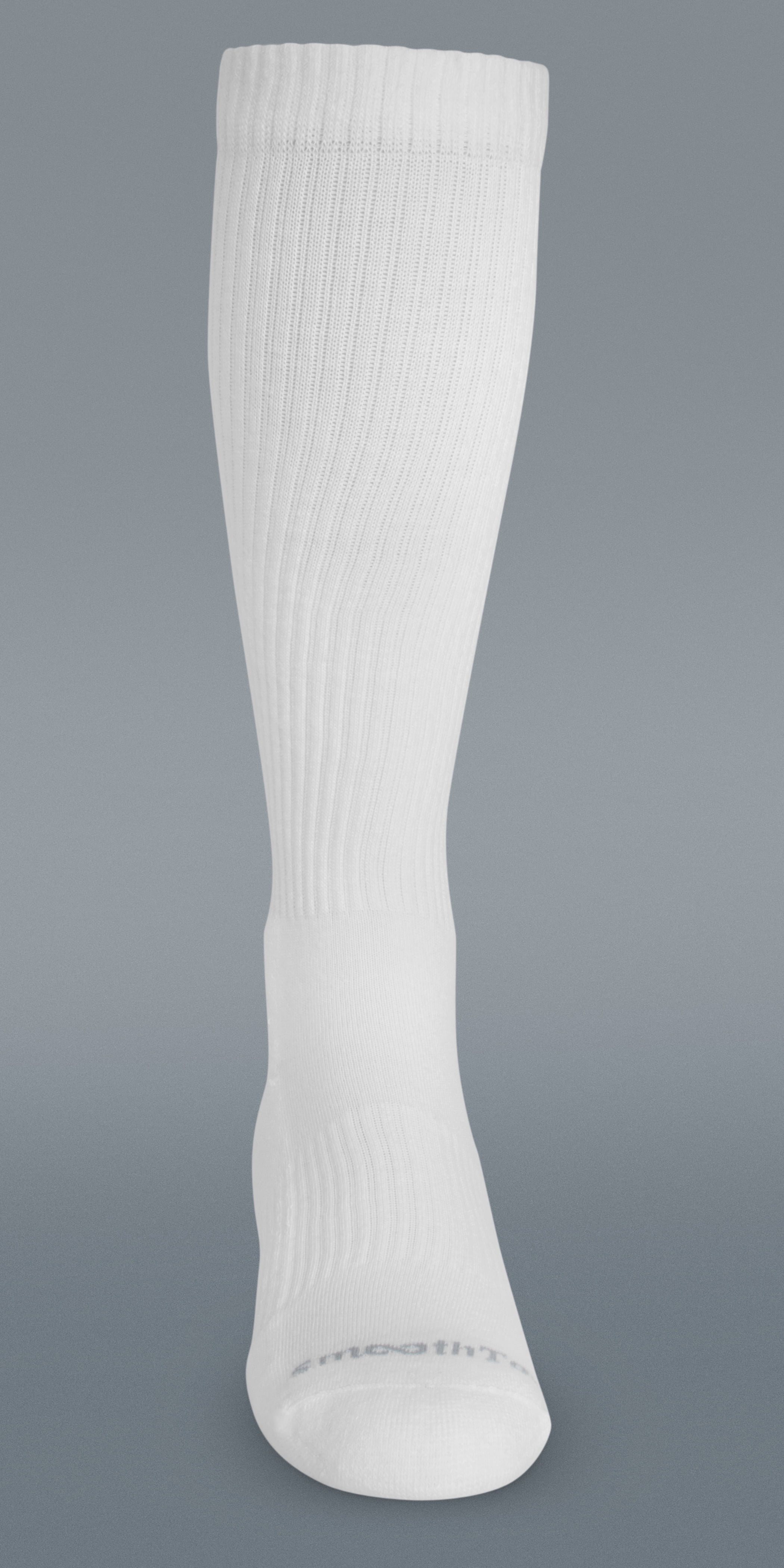 Compression Socks - KneeHigh, White, Small by SmoothToe - Walmart.com
