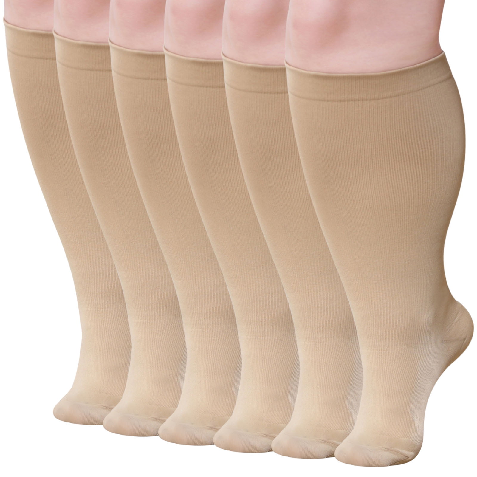 Compression Socks for Women, LOFIR 3 Pairs Medical Compression Socks ...