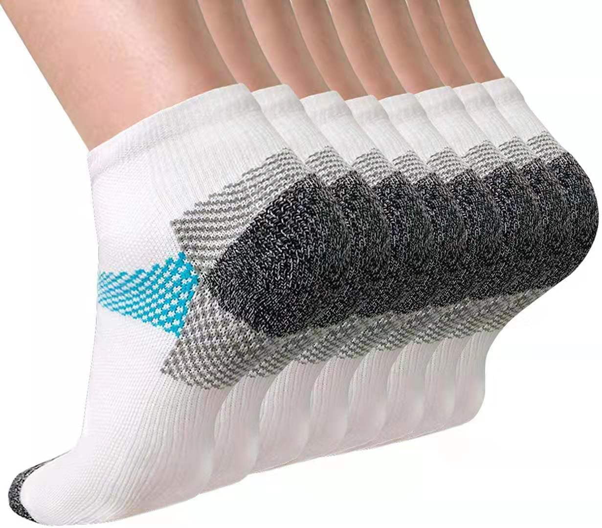 Compression Socks for Unisex Men and Women , Ankle Soft Moisture ...