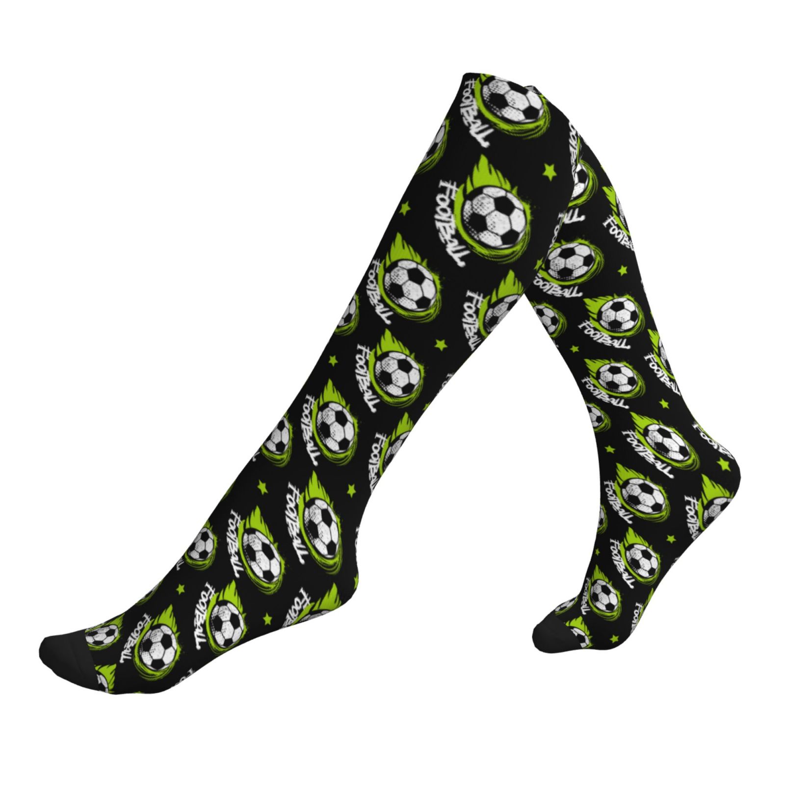 Compression Socks for Women & Men, soccer football ball cool black 15 ...