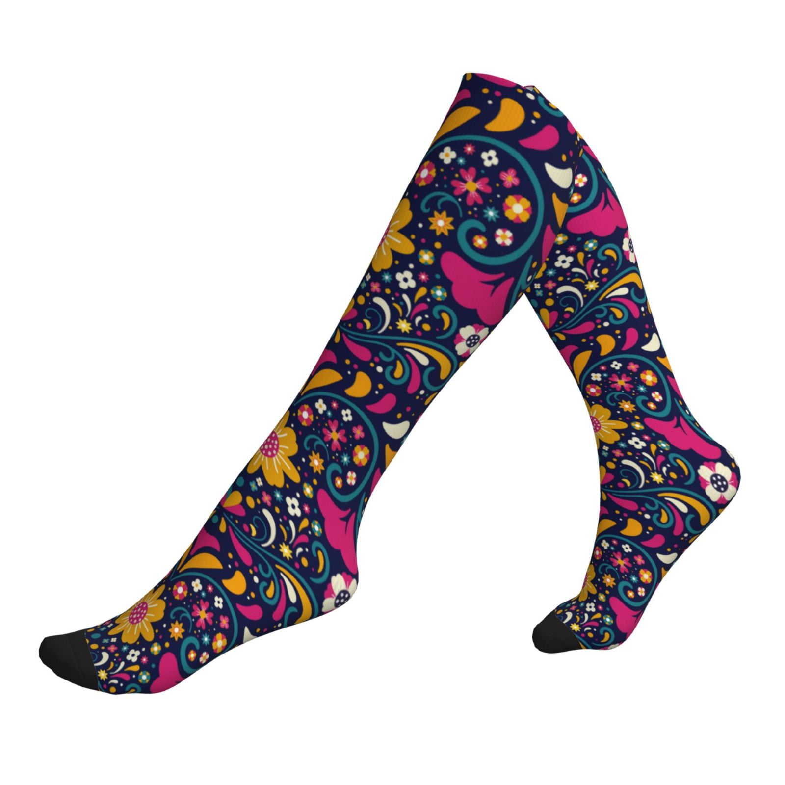 Compression Socks for Women and Men Circulation - Cinco De Mayo Floral ...