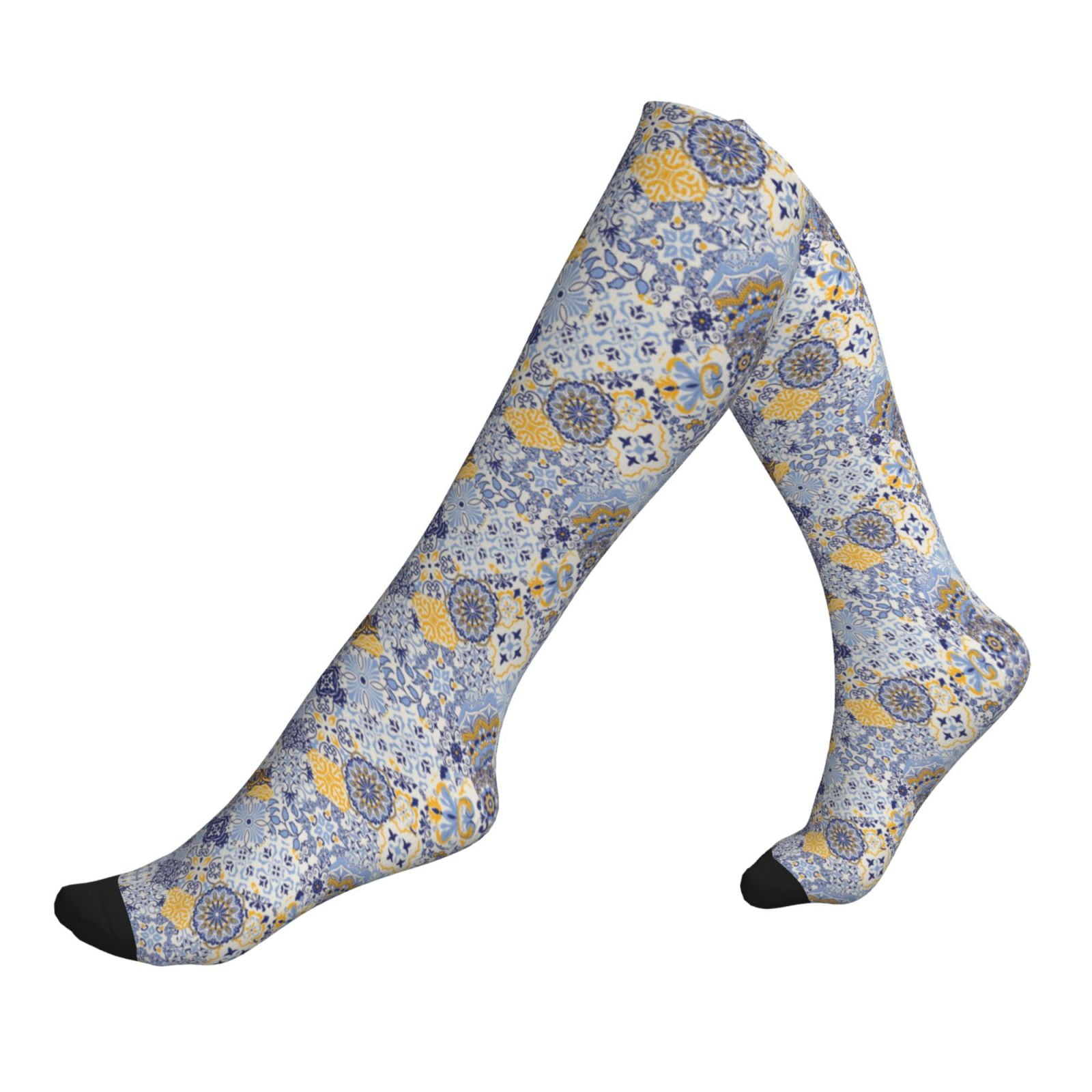Compression Socks for Women and Men Circulation - Colorful Mandalas ...