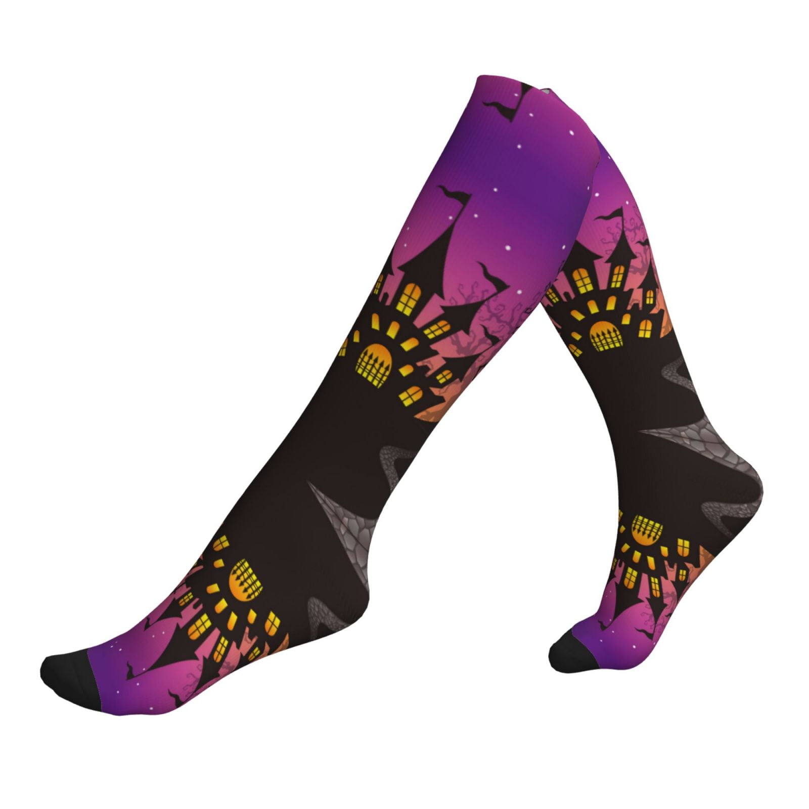 Compression Socks for Women and Men Circulation - Happy halloween ...