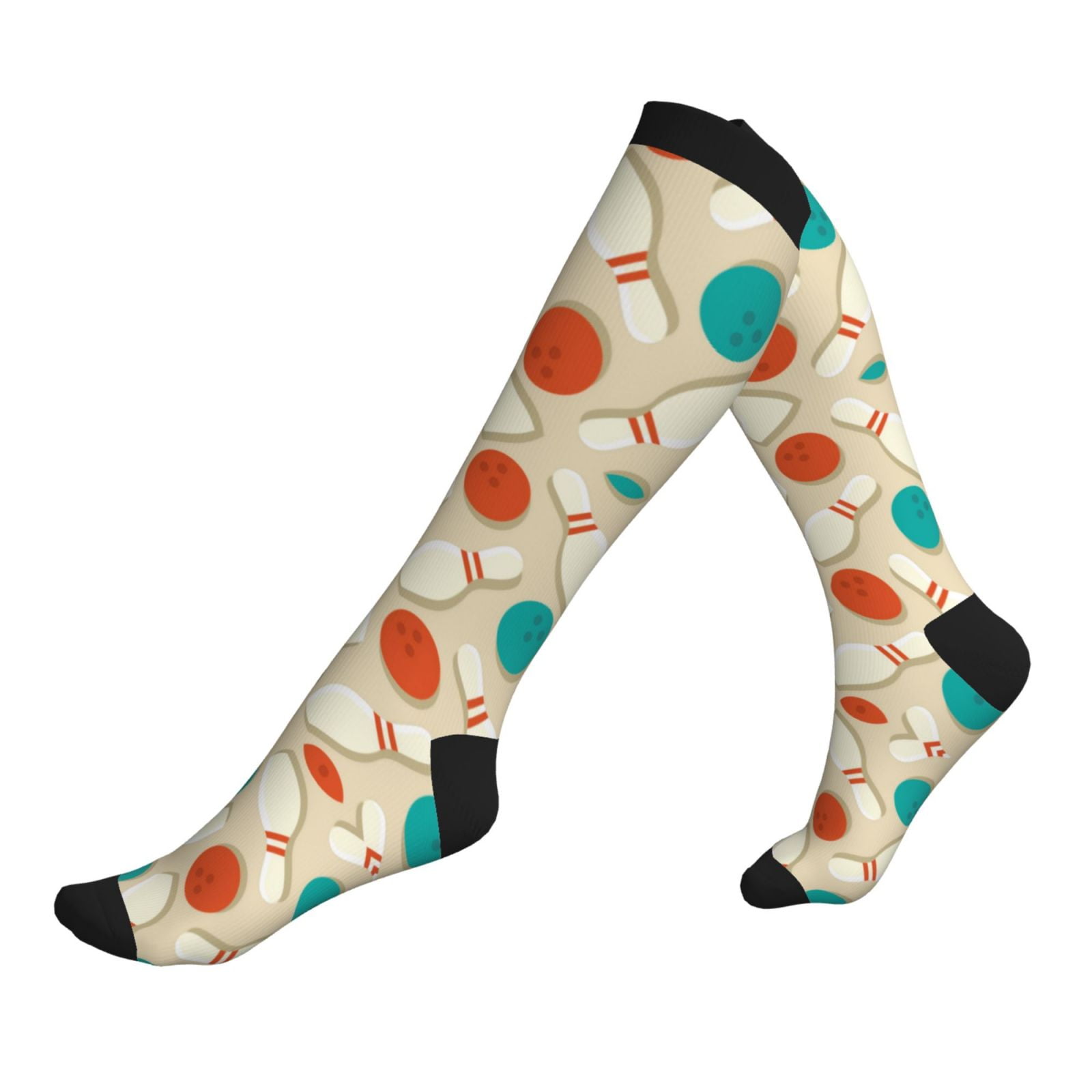 Compression Socks for Women and Men Circulation - Vintage Bowling Best ...