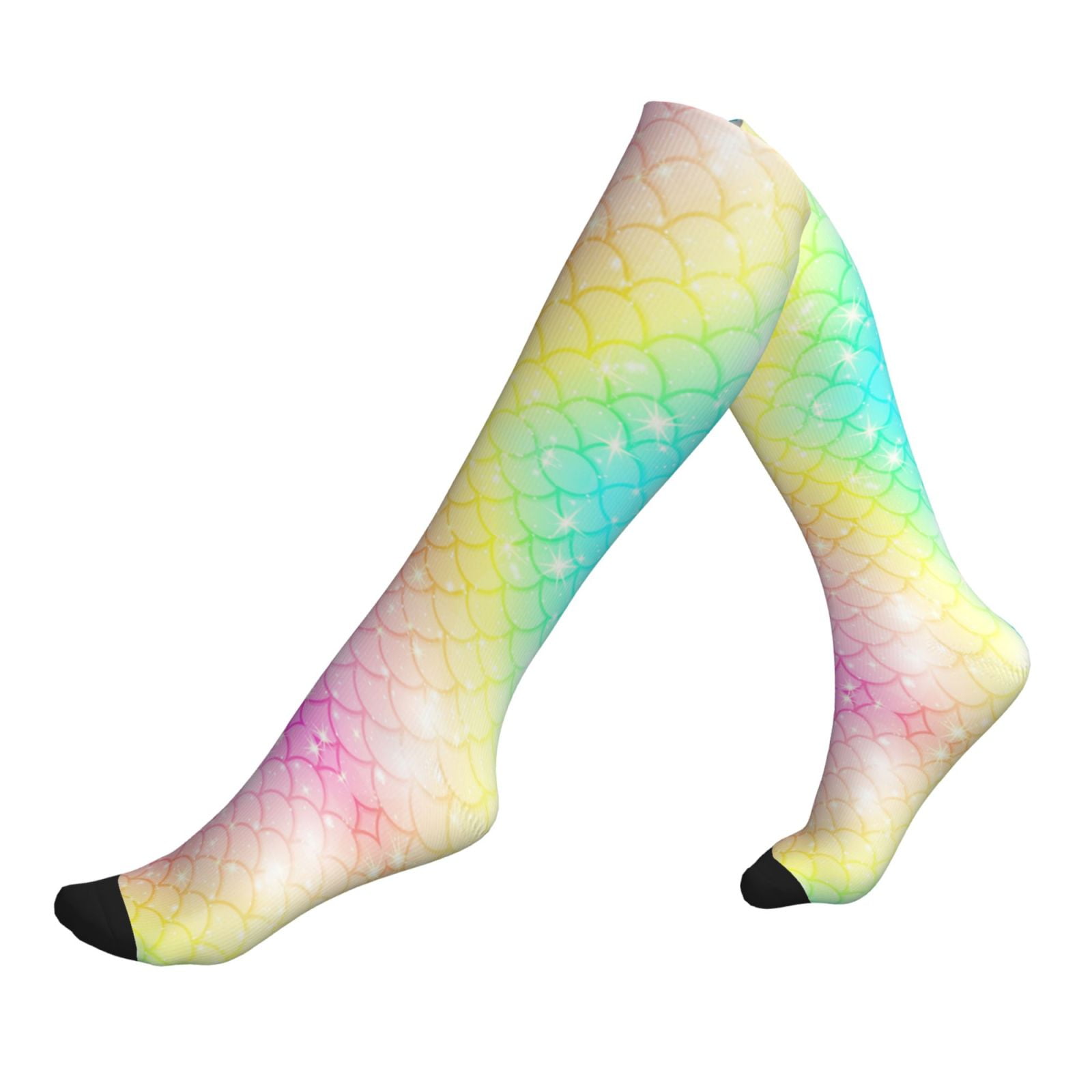 Compression Socks for Women and Men - Fish Scale Compression Socks ...