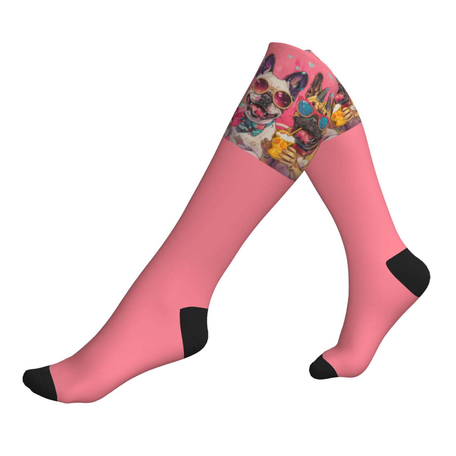 Compression Socks for Women and Men - French Bulldog Cool No.107 ...