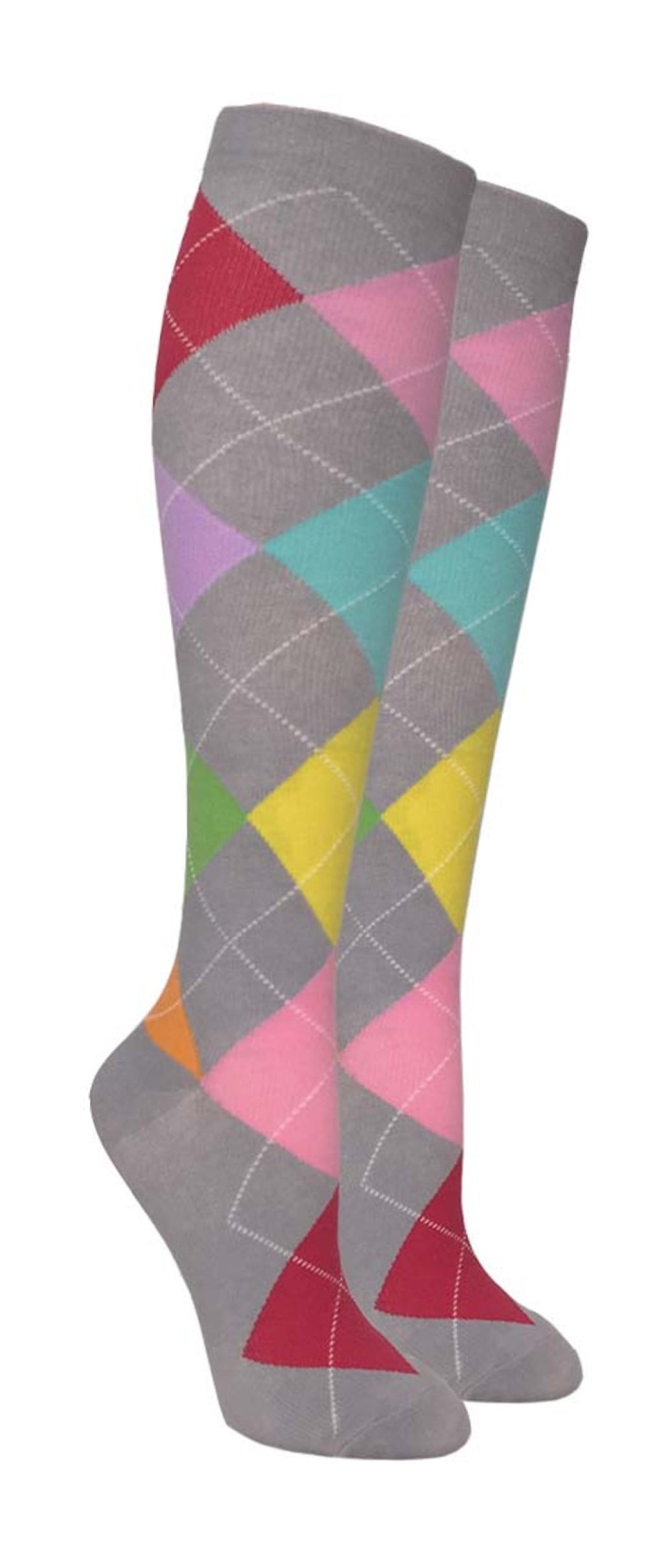 Compression Socks for Women and Men, Grey/Color (Size: Small/Medium ...