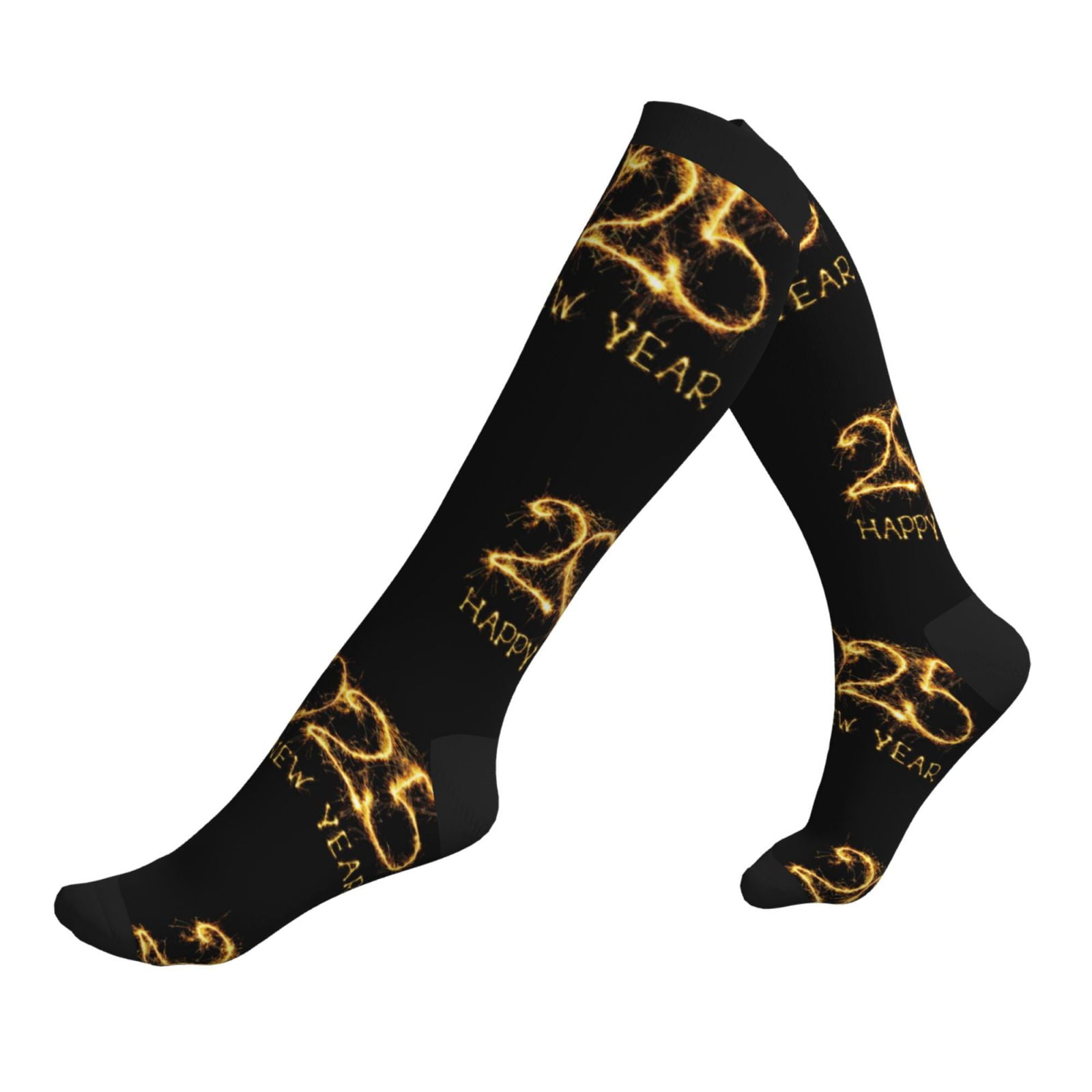 Compression Socks for Women and Men - Happy New Year 2025 D Compression ...