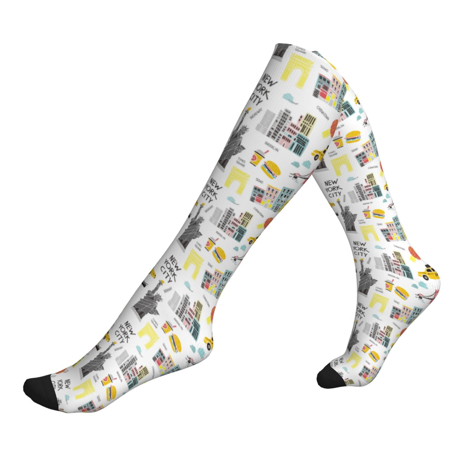 Compression Socks for Women and Men New York Wide Calf Women ...