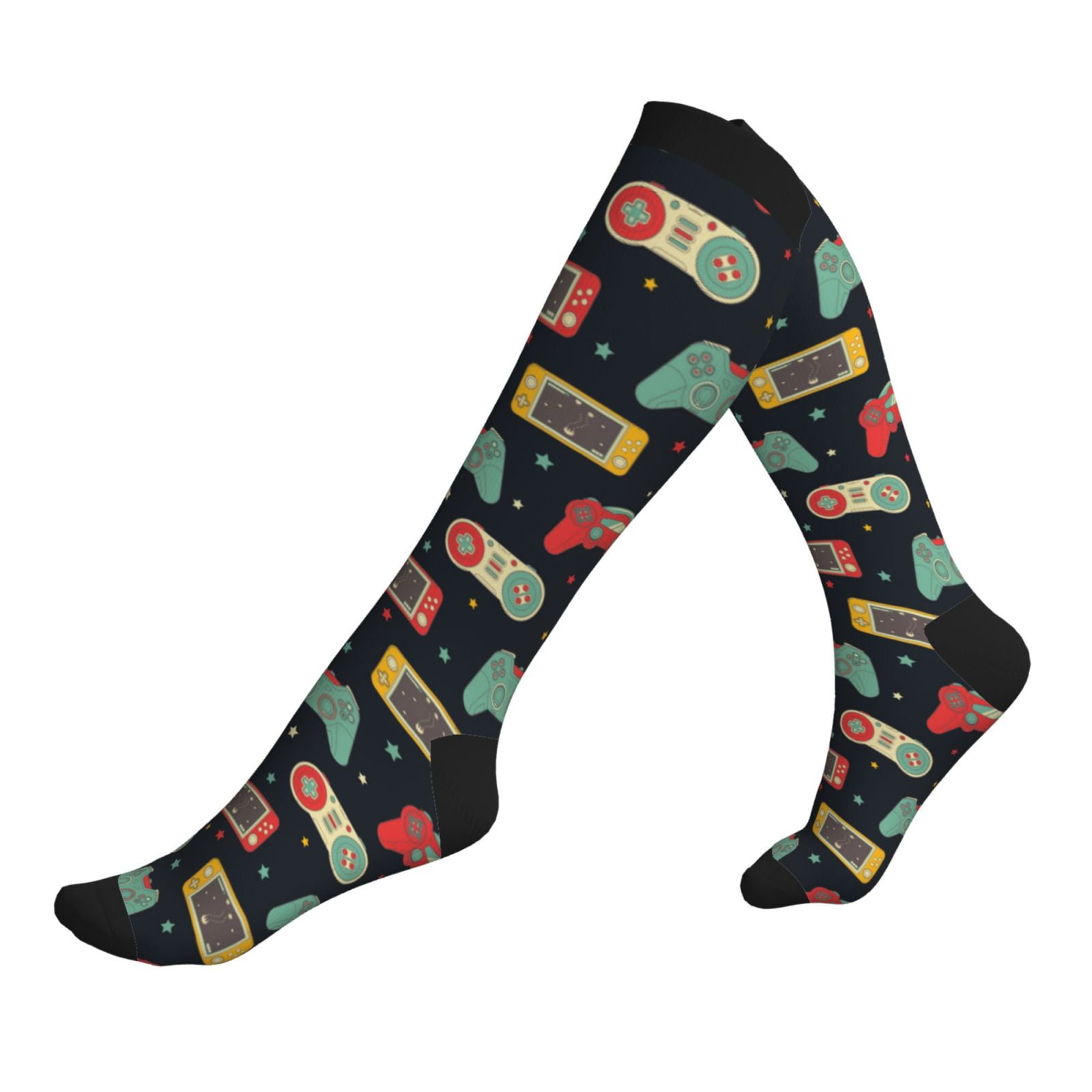 Compression Socks for Women and Men - Retro Video Game Compression ...