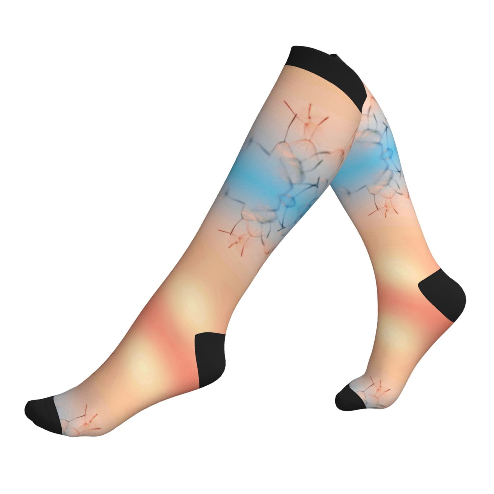 Compression Socks for Women and Men - The Sunset of Dandelion ...