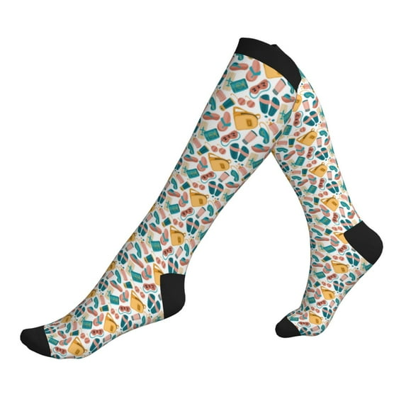 Compression Socks for Women and Men - Travel Elements Compression Socks ...