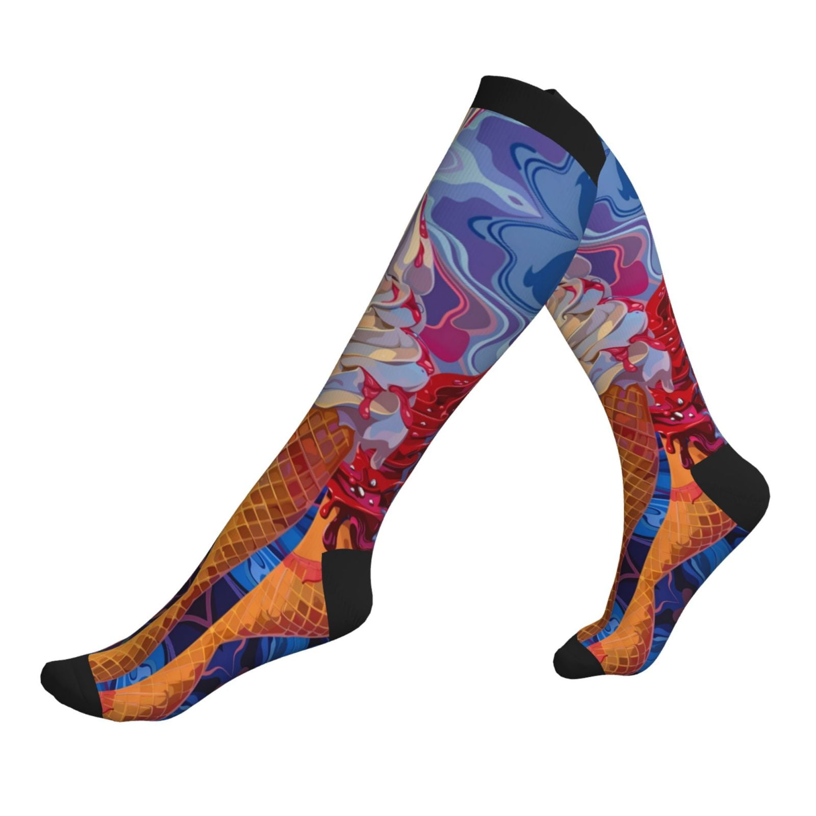 Compression Socks for Women and Men - Trio Of Dripping Cones ...