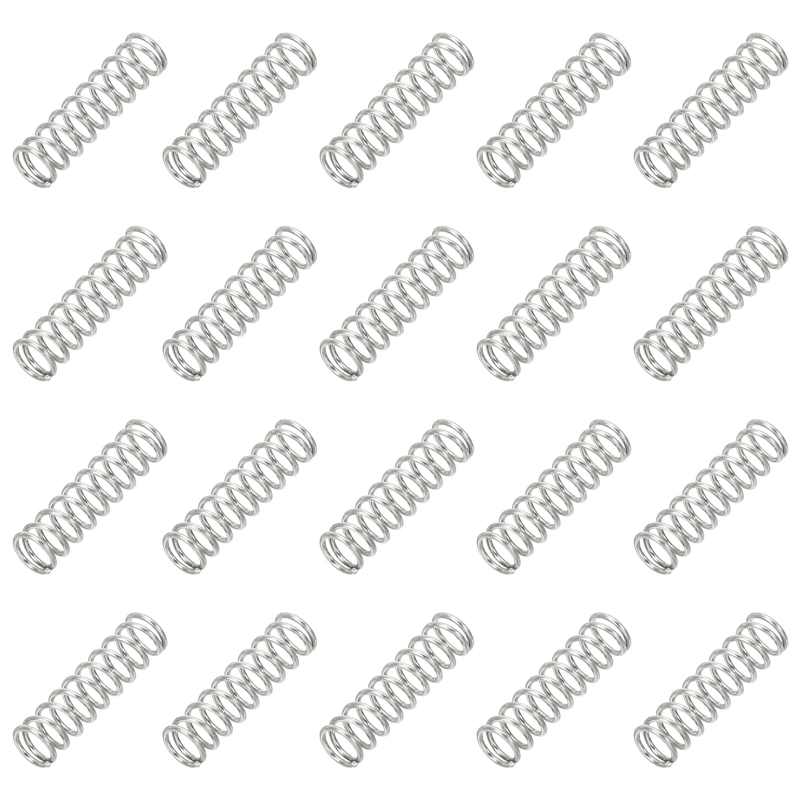 Uxcell Compression Spring Mechanical Extension Small Springs Pen ...