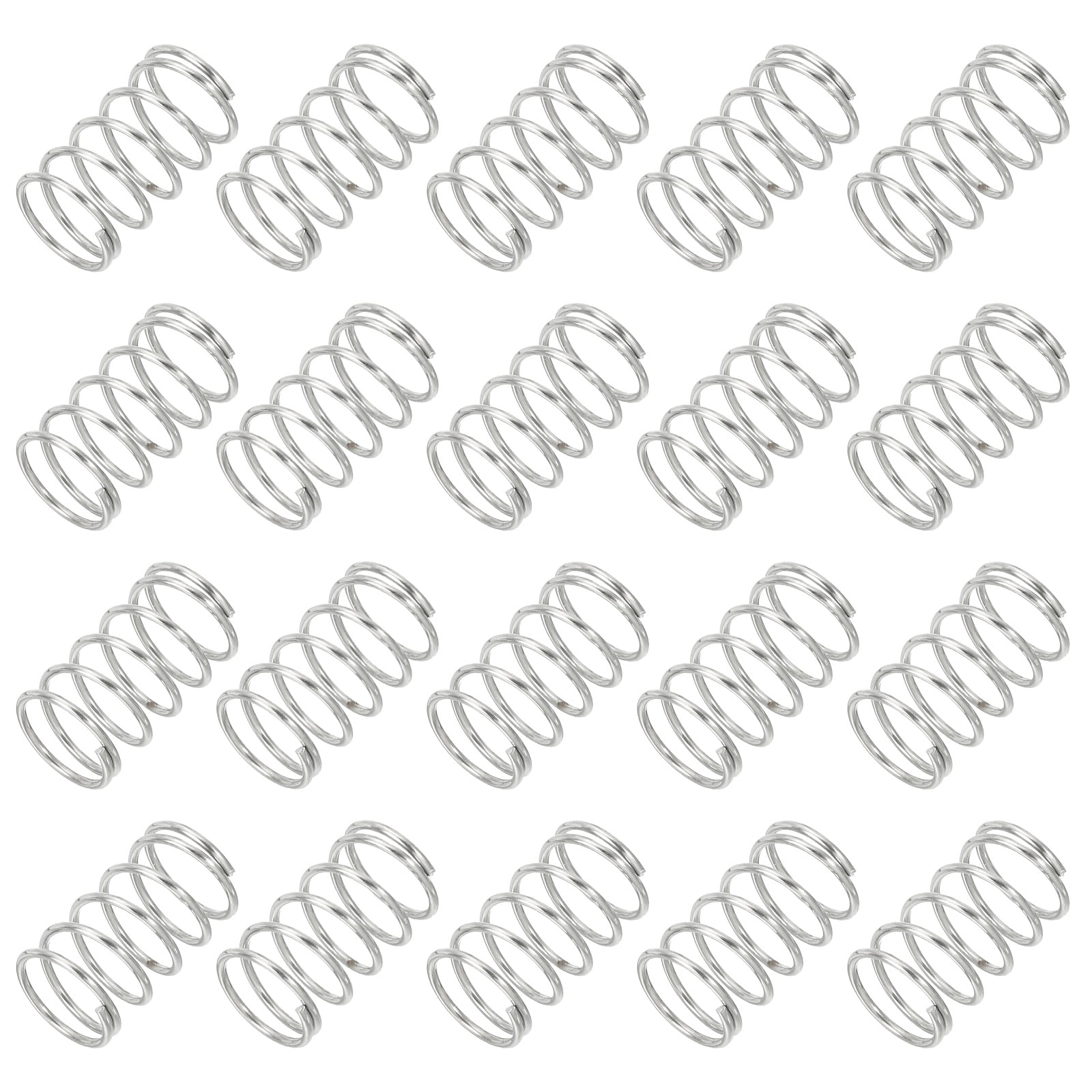 Uxcell Compression Spring Mechanical Extension Small Springs Pen ...