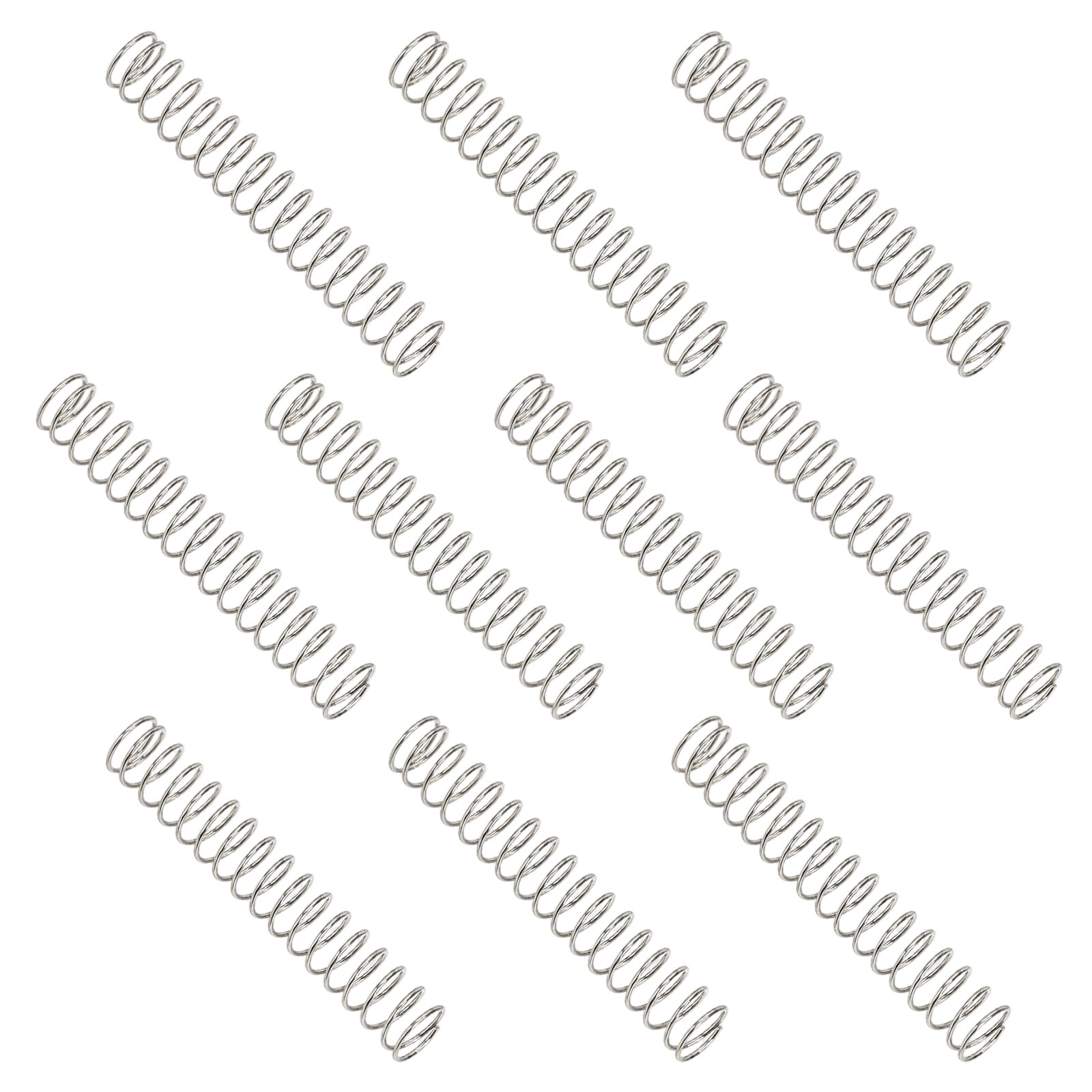 Compression Spring 4 mm OD 0.3 mm Wire 25 mm Free Length Extension ...