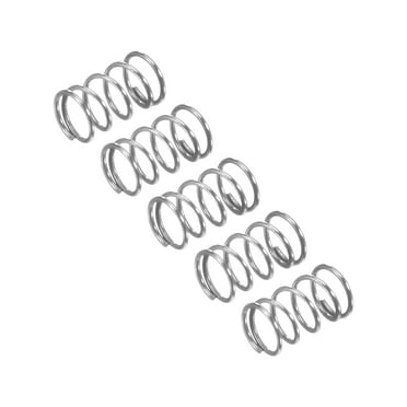 Compression Spring, 5 Pack 304 Stainless Steel, 12mm OD, 1.6mm Wire ...
