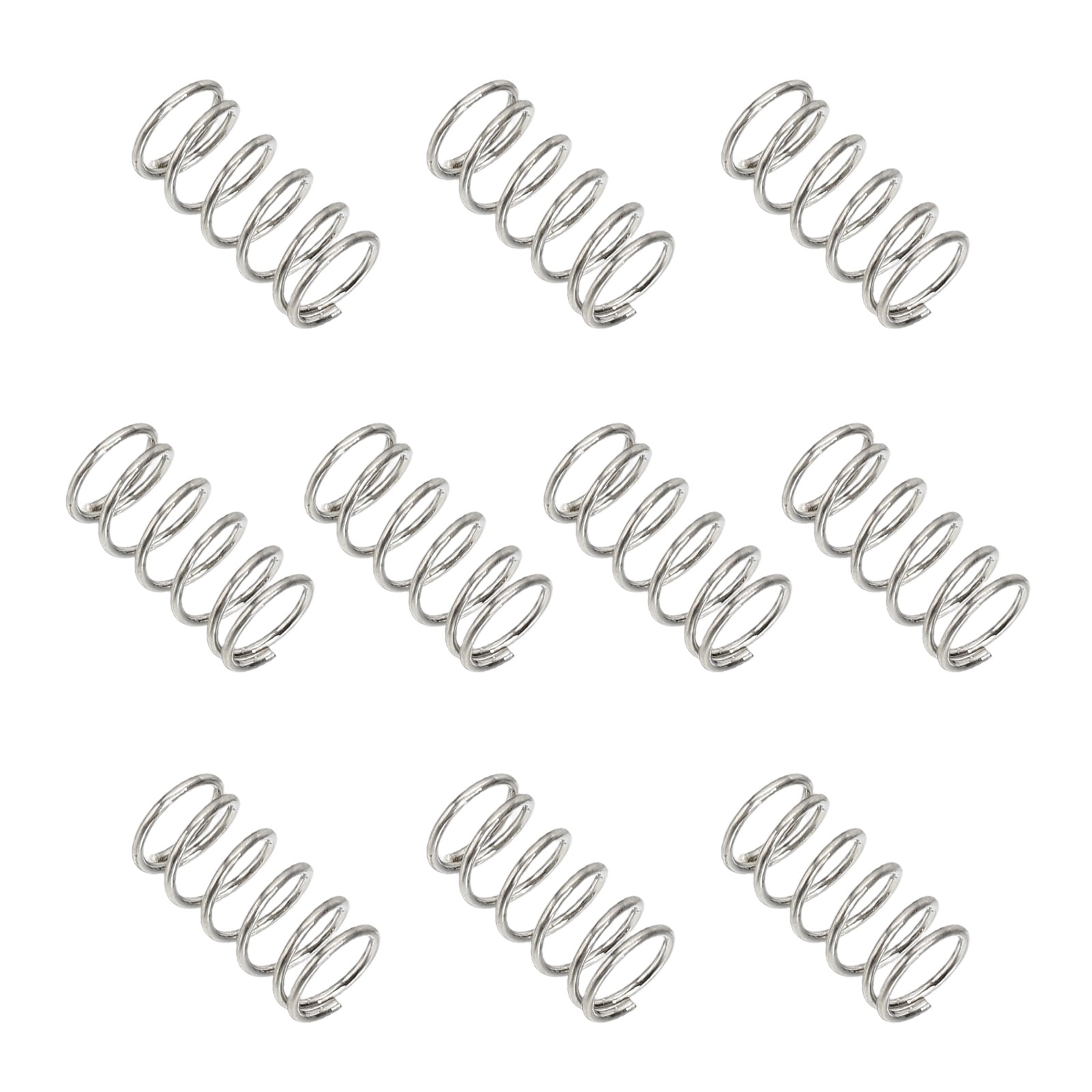Compression Spring 5 mm OD 0.5 mm Wire 10 mm Free Length Extension ...