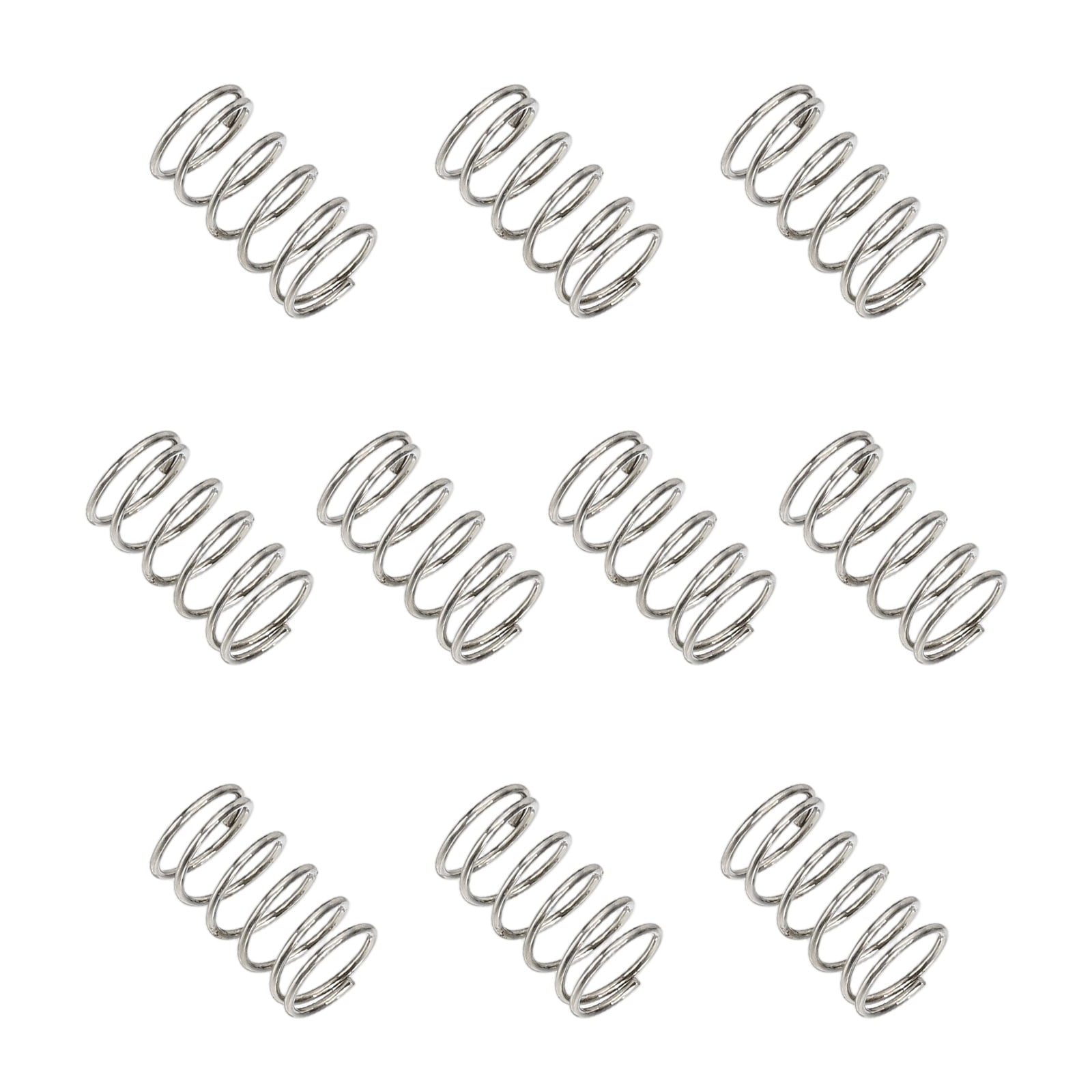 Compression Spring 6 mm OD 0.5 mm Wire 10 mm Free Length Extension ...