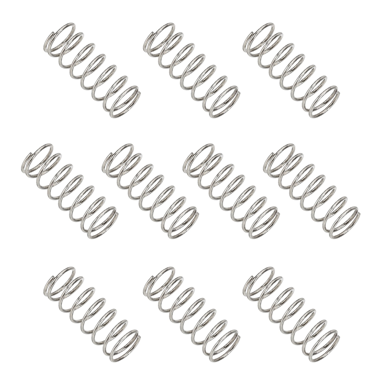 Compression Spring 6 mm OD 0.5 mm Wire 15 mm Free Length Extension ...