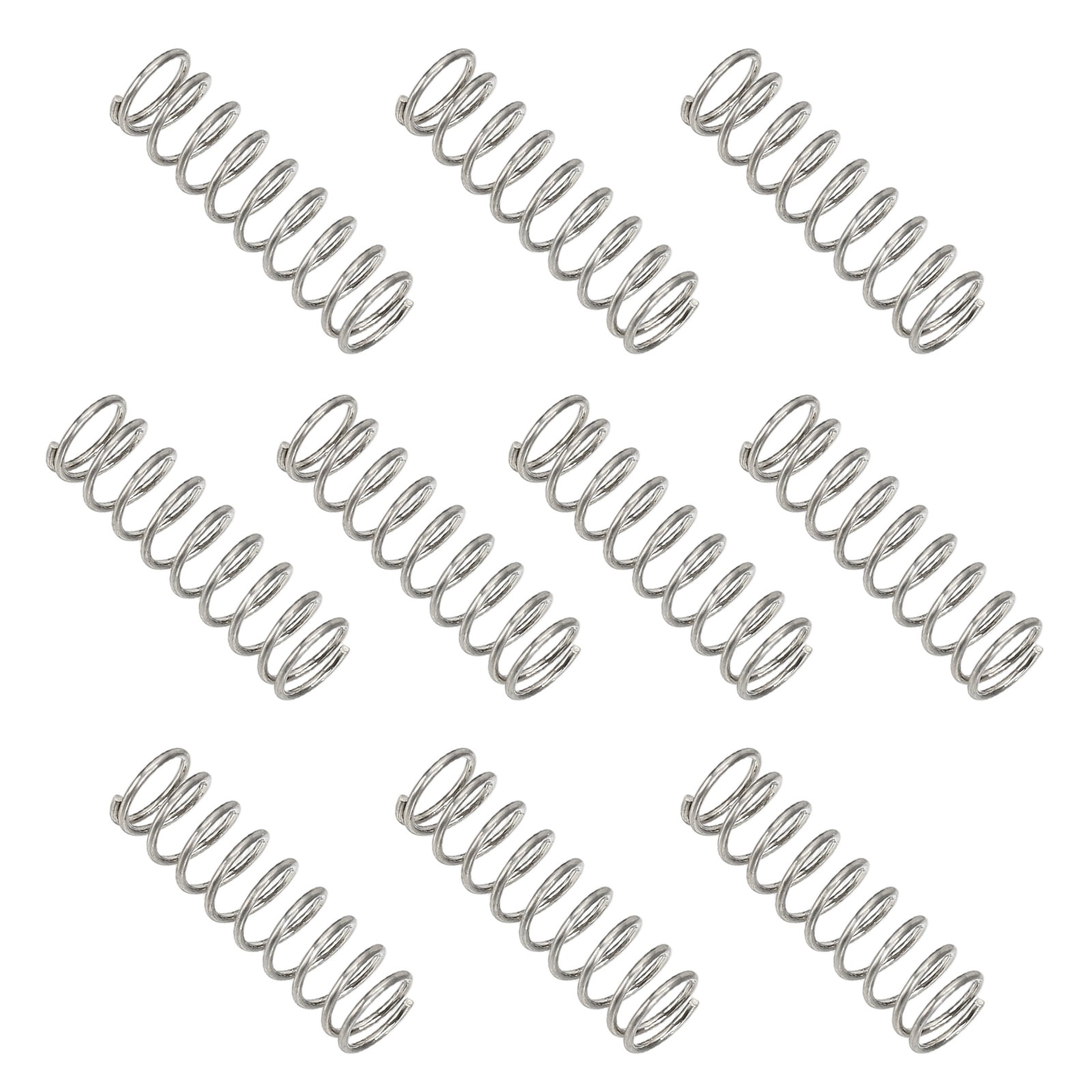 Compression Spring 6 mm OD 0.6 mm Wire 20 mm Free Length Extension ...