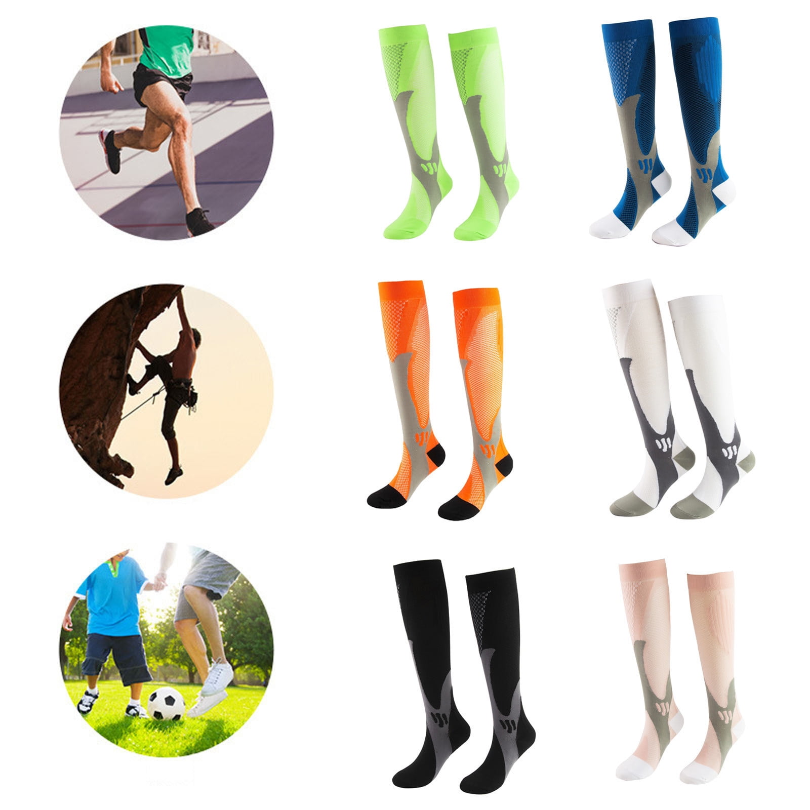 Compression Stockings for Women, Leg Support, Pain Relief, Varicose ...