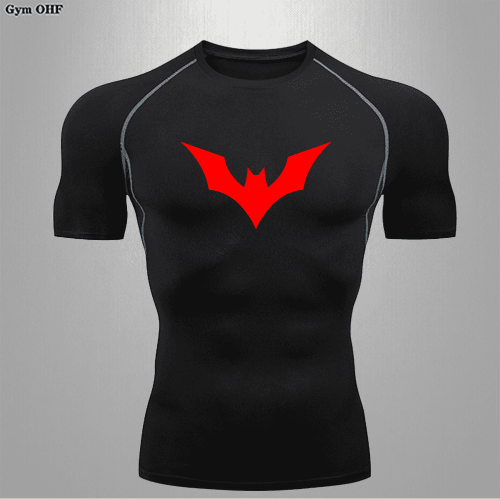 Compression T Shirt Man Quick Dry Running Gym Fitness Tight Sportswear ...