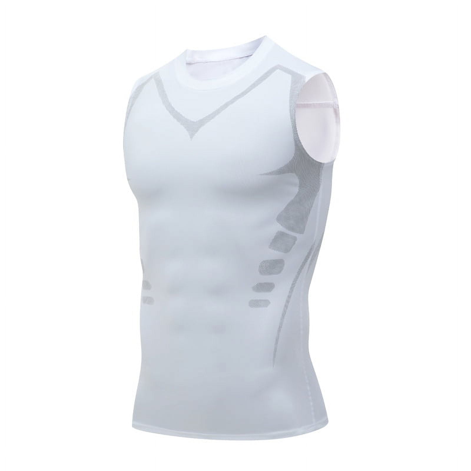 Compression Tank Top Men Gym Shirt Sleeveless Quick Dry Printing ...