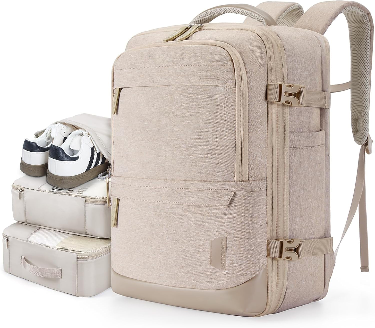 Compression Travel Backpack, 40L Expandable Airline Approved Carry On ...