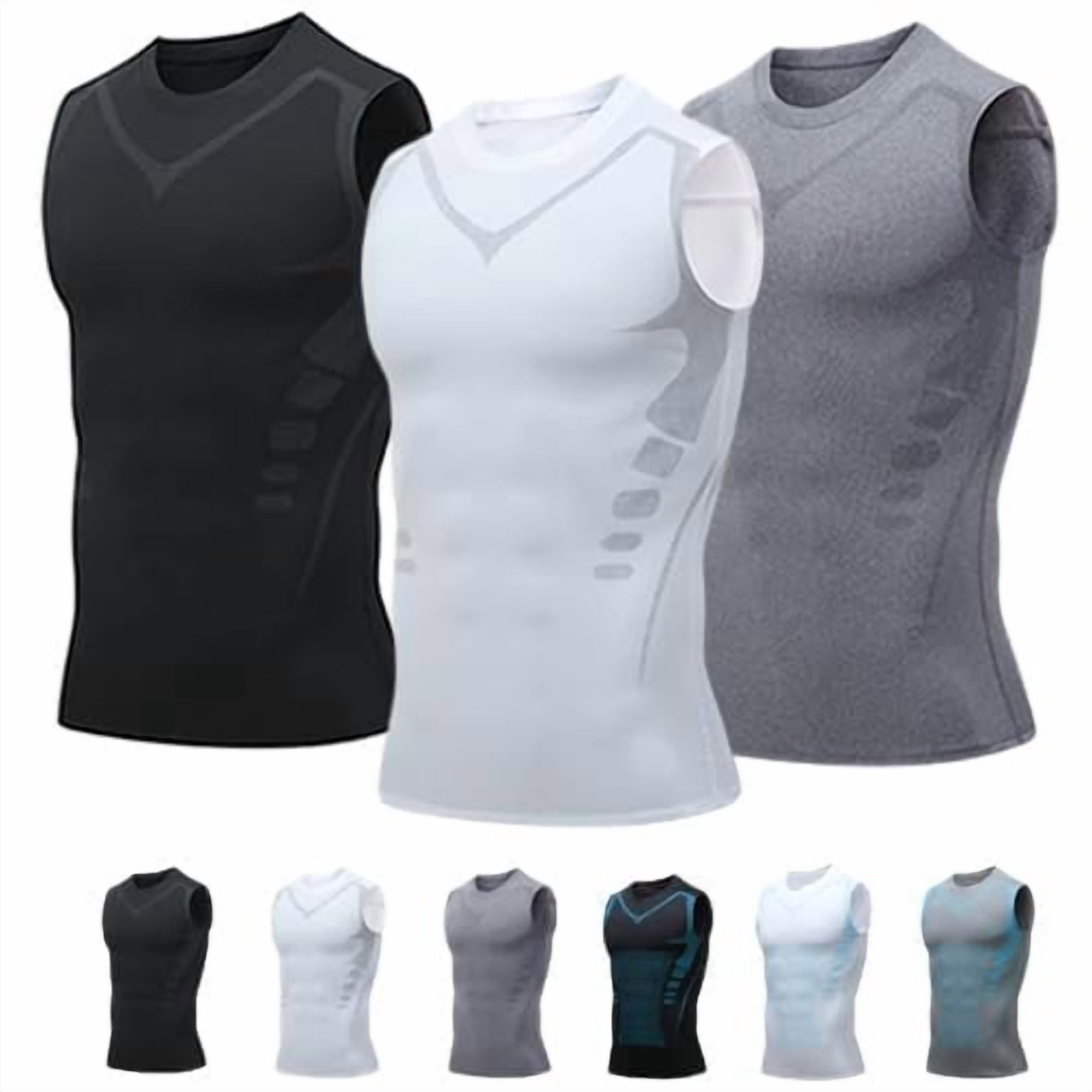 Compression Vest, Compression Shirt Men, Version Sleeveless Vest, for ...
