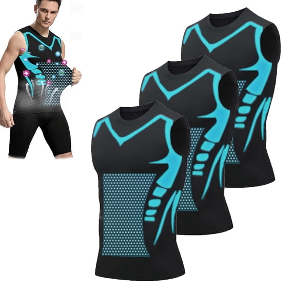 Compression Vest Men, Version Ionic Shaping Sleeveless Shirt, Version ...