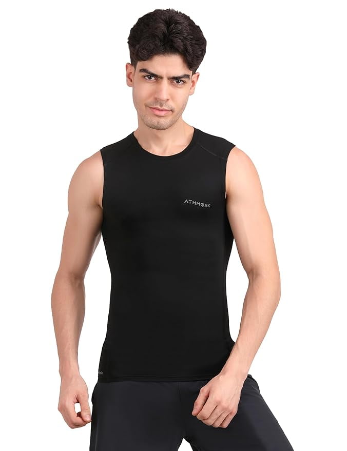 Compression Vest Tank Body Shaper Without Sleeve for Men - Walmart.com