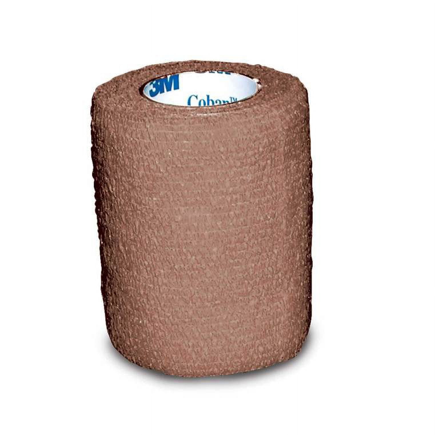 Compression Wrap, Self-Adherent, Non-Adhesive, Elastic Tape, 3" x 5 yds ...